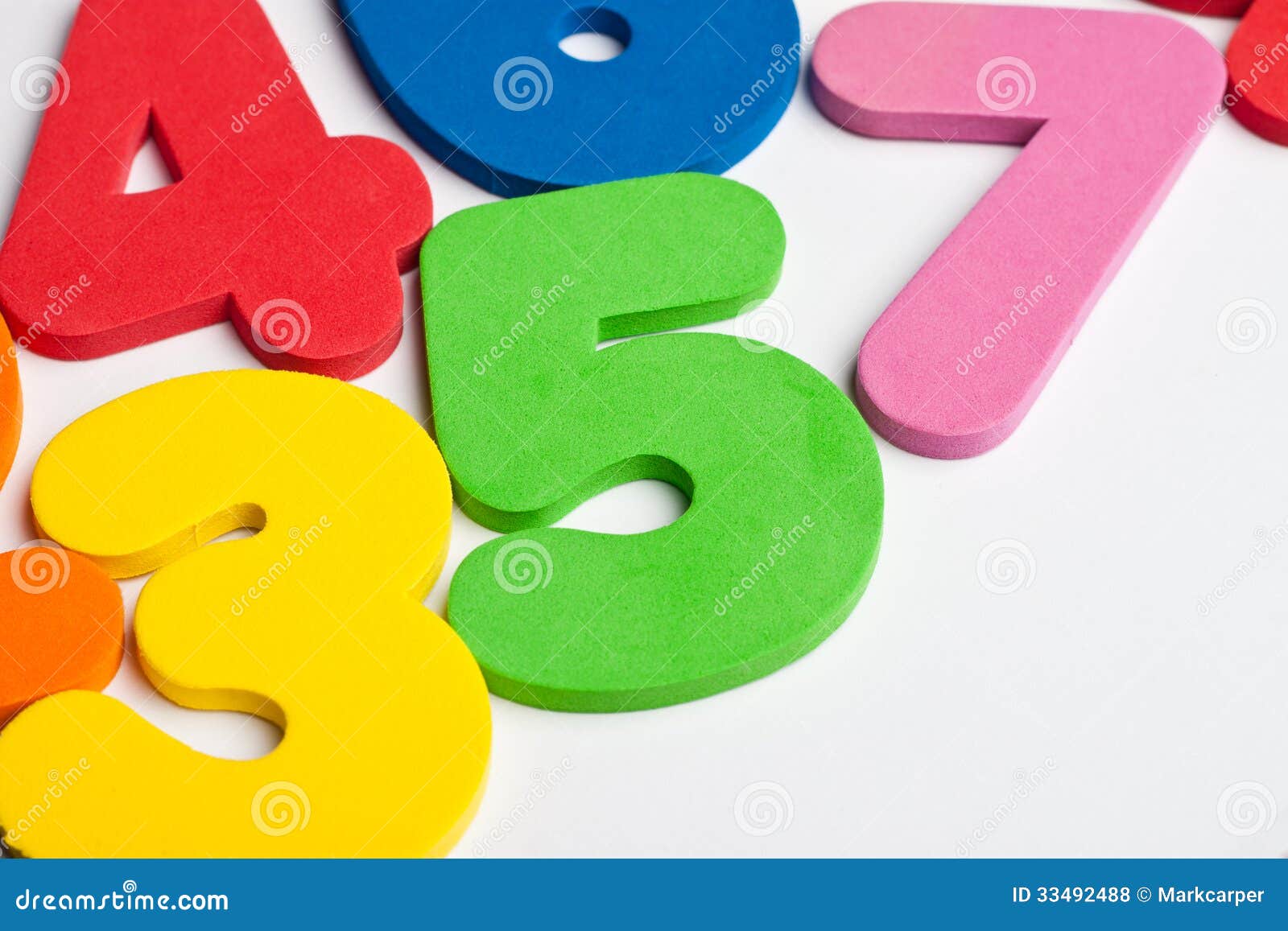 The number 5 stock photo. Image of vertical, seven, mathematics - 33492488