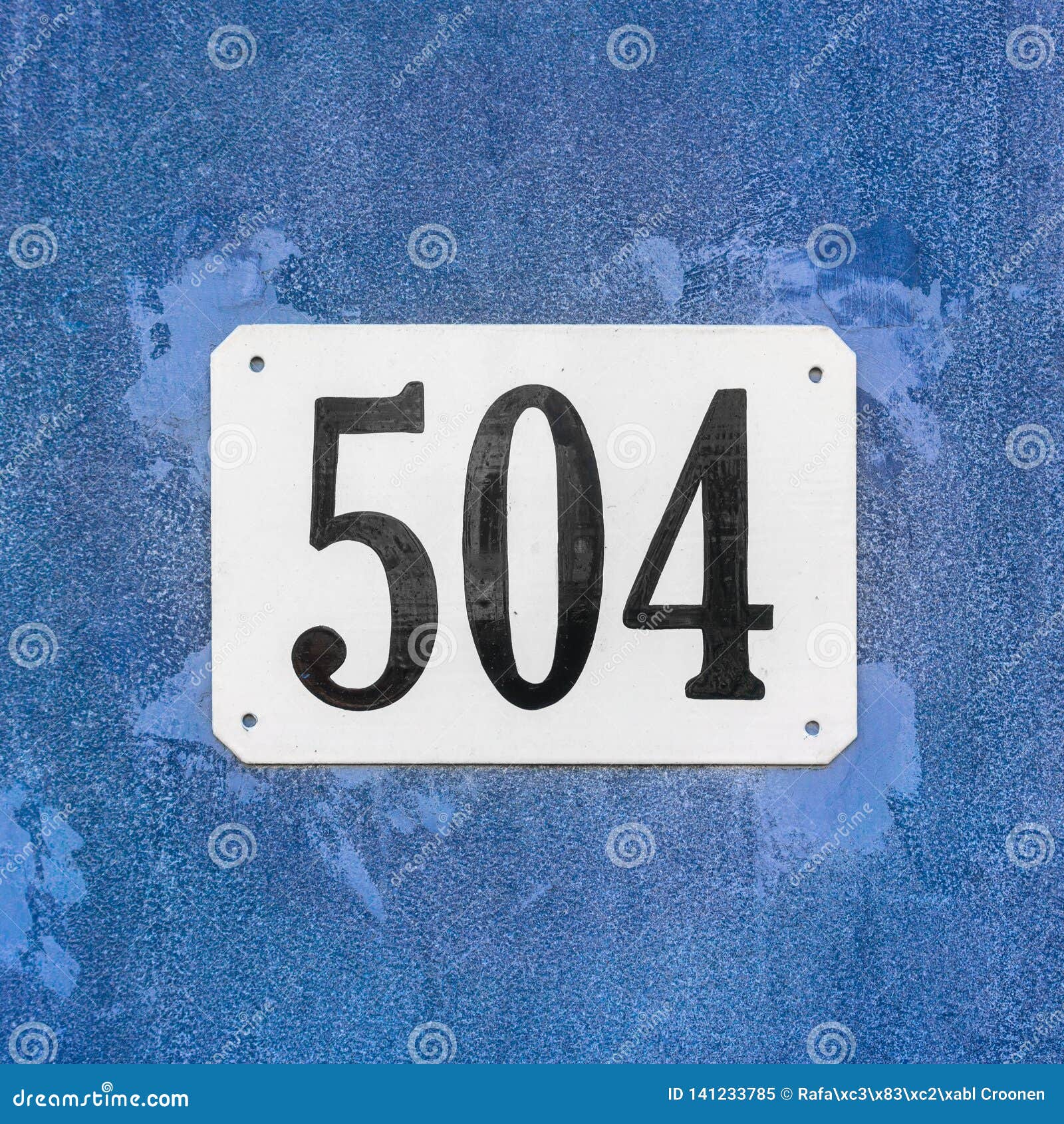 House number 504 stock image. Image of symbol, ordinal - 141233785