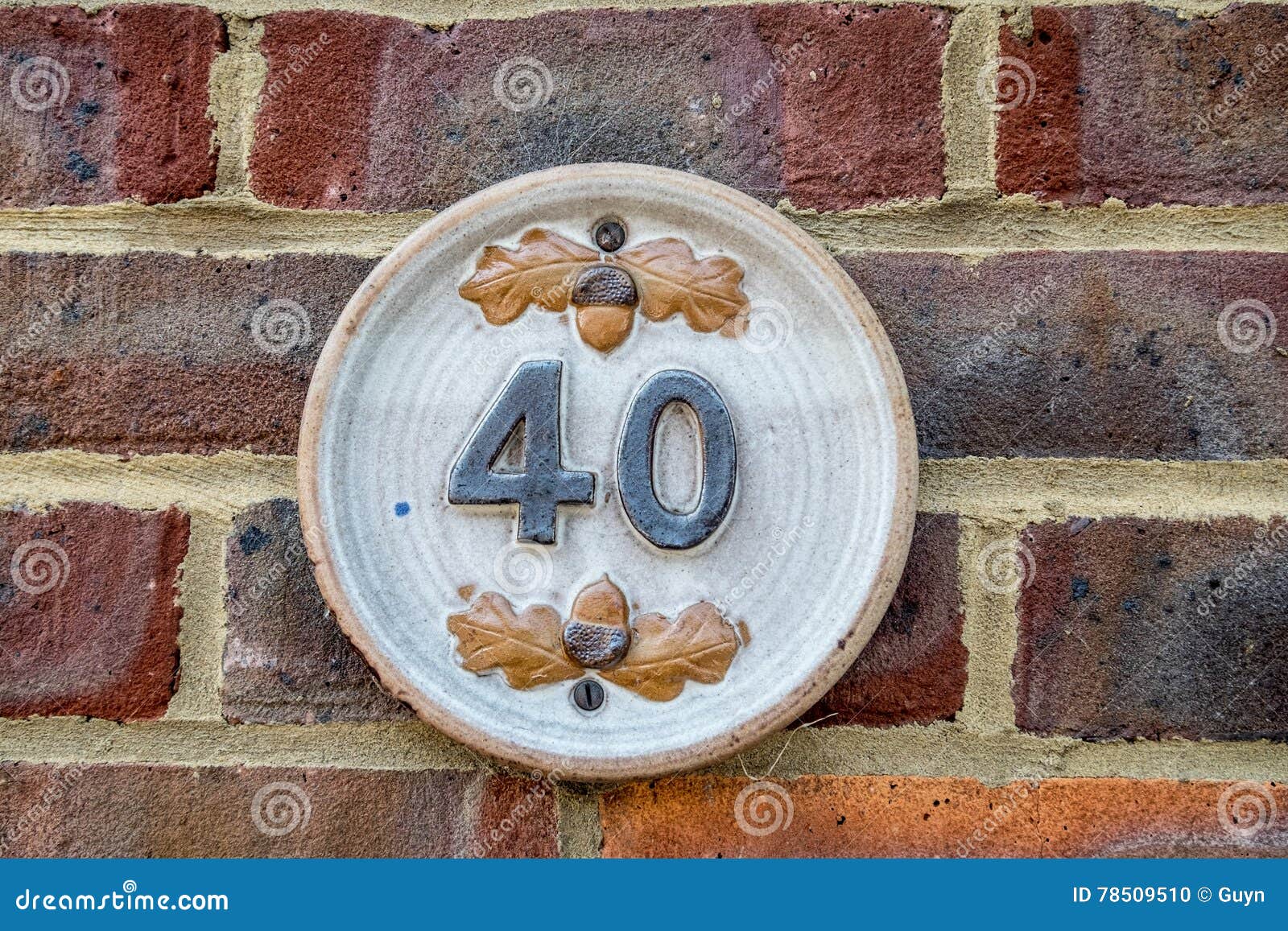 Number 40 stock photo. Image of closeup, paint, wall - 78509510