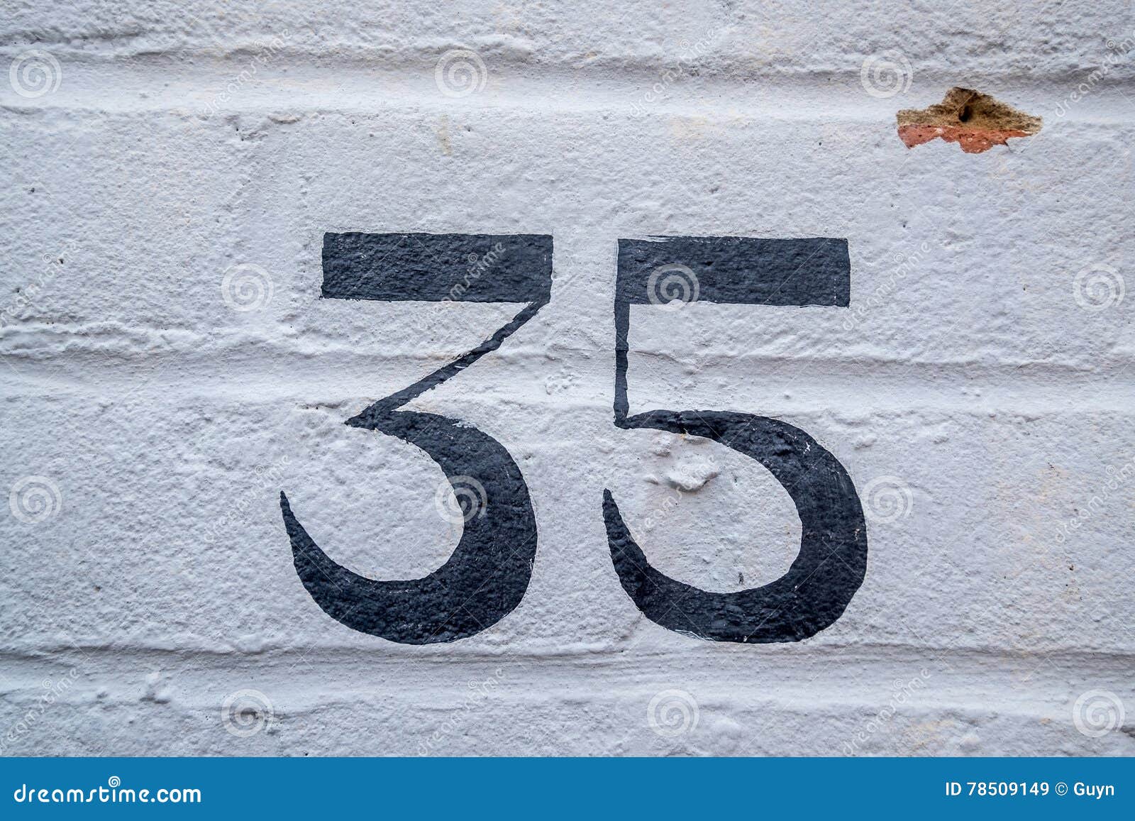 Number 35 stock image. Image of black, square, vintage - 78509149