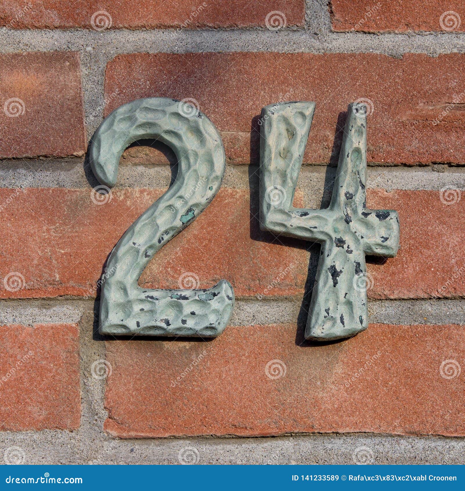 House Number 24 stock image. Image of home, digit, masonry - 141233589