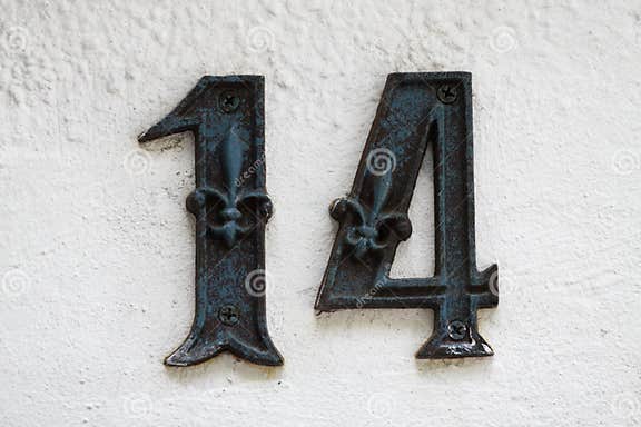 Number 14 stock image. Image of structure, white, residential - 31647681