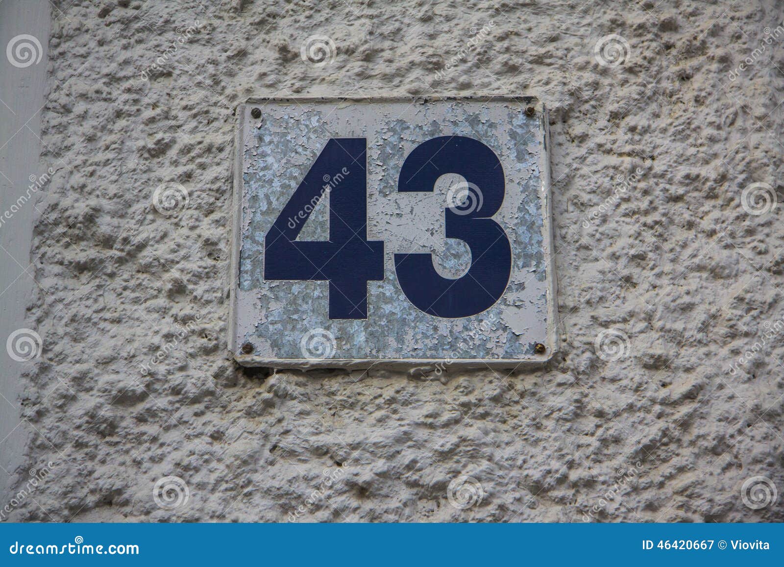 Number 43 stock image. Image of doorway, black, object - 46420667