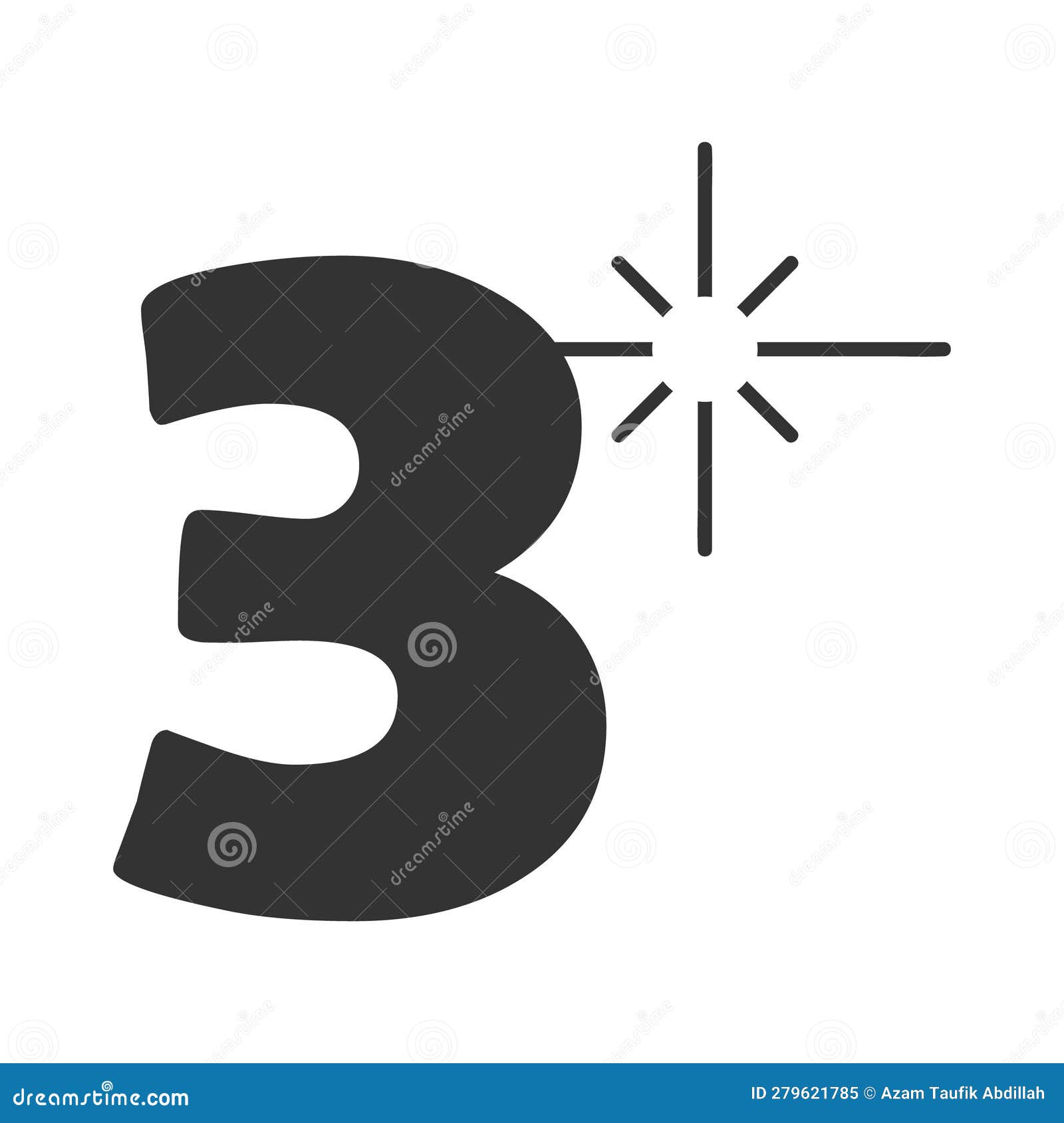 Number Icon Illustration Design Stock Illustration - Illustration of ...