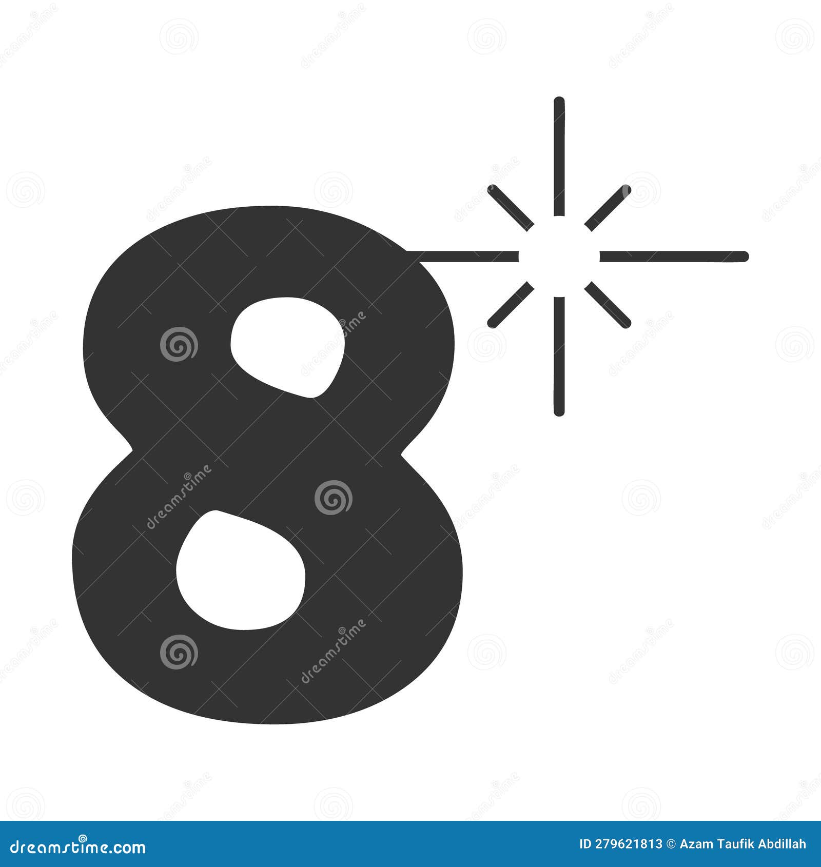 Number Icon Illustration Design Stock Illustration - Illustration of ...