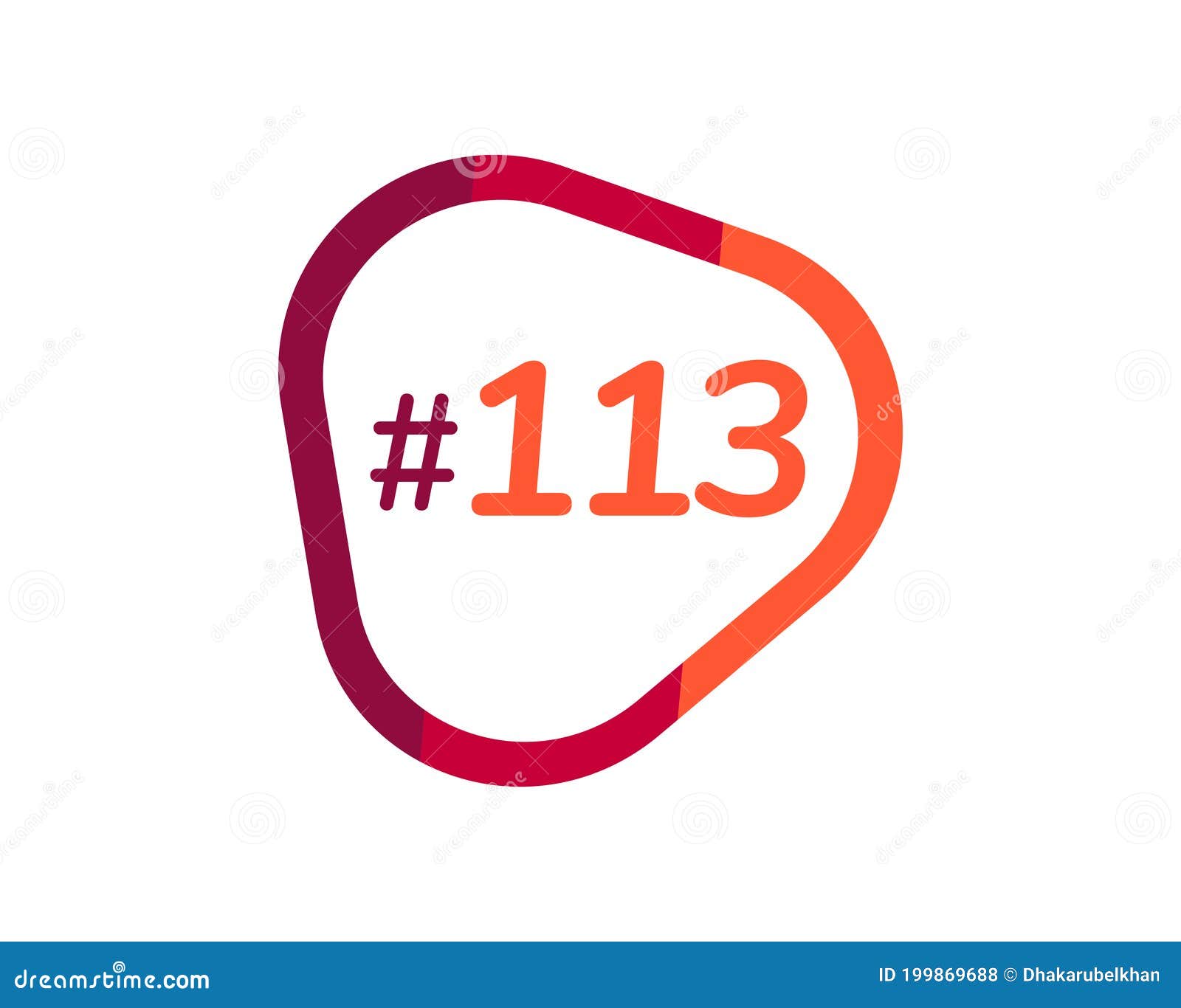 Number 113 Image Design, 113 Logos Stock Vector - Illustration of ...