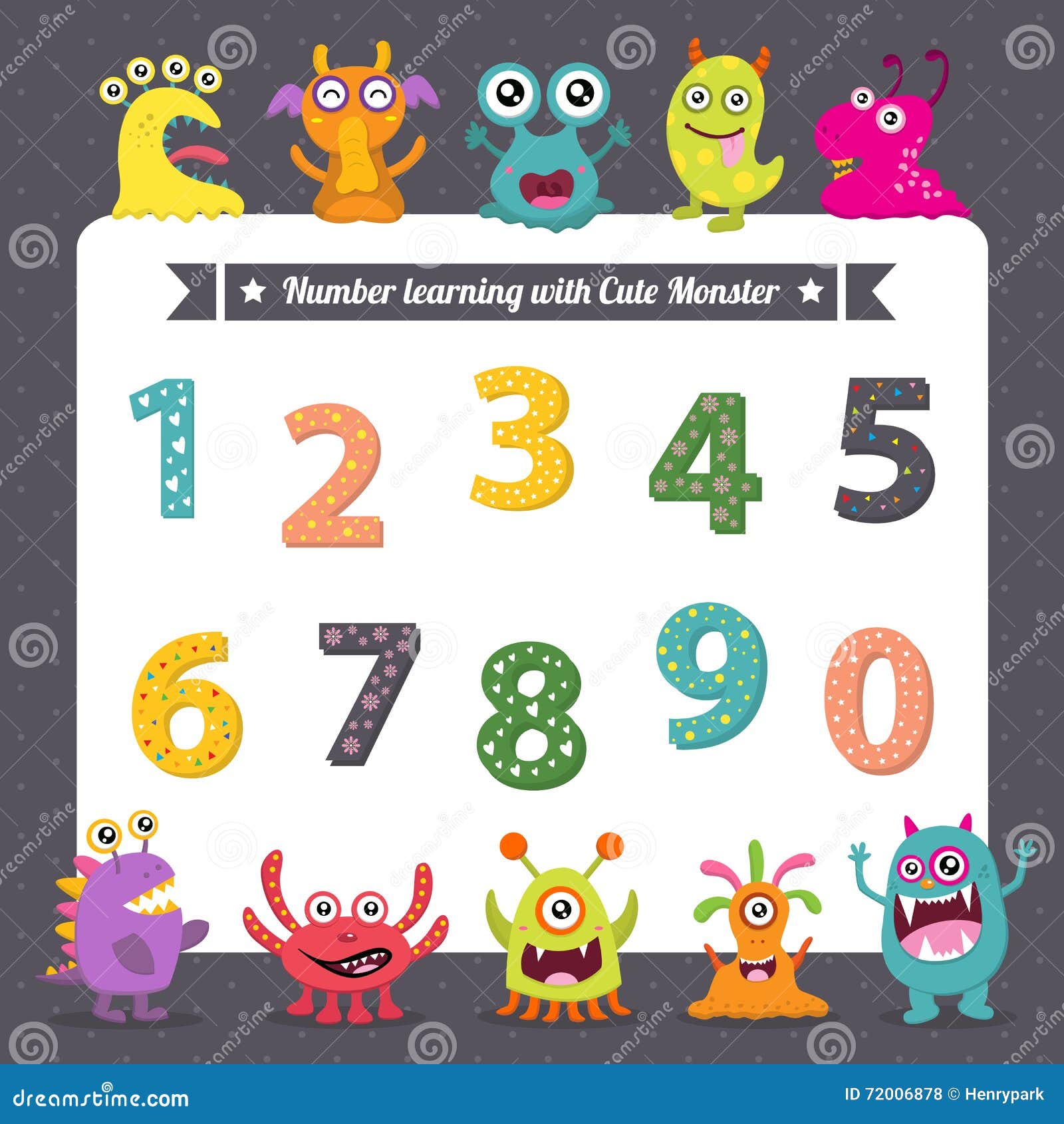 Number Learning Printable Flash Cards, Educational English Worksheet ...