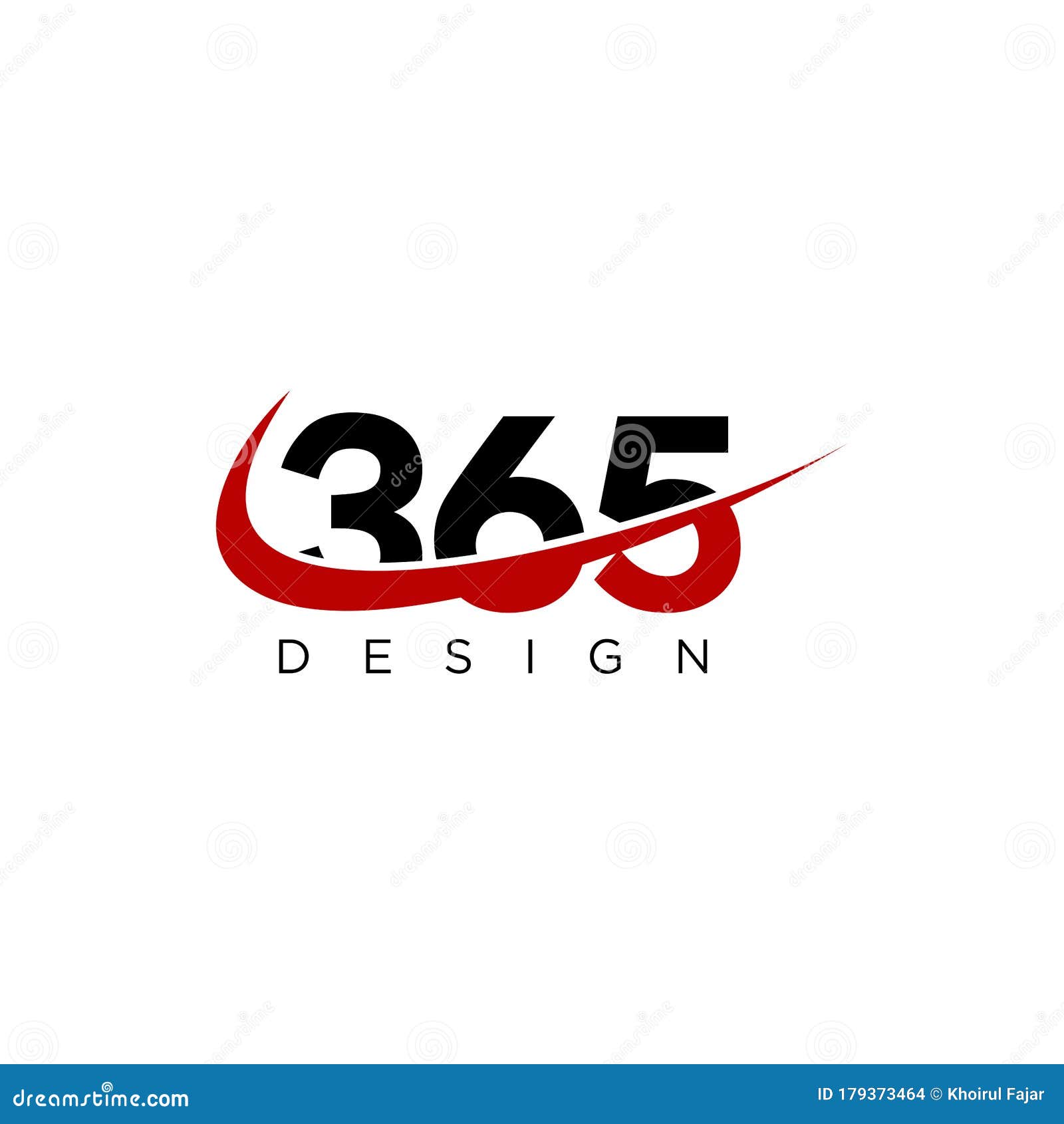 365 Number Letter Logo Icon Designs Vector Stock Vector - Illustration ...
