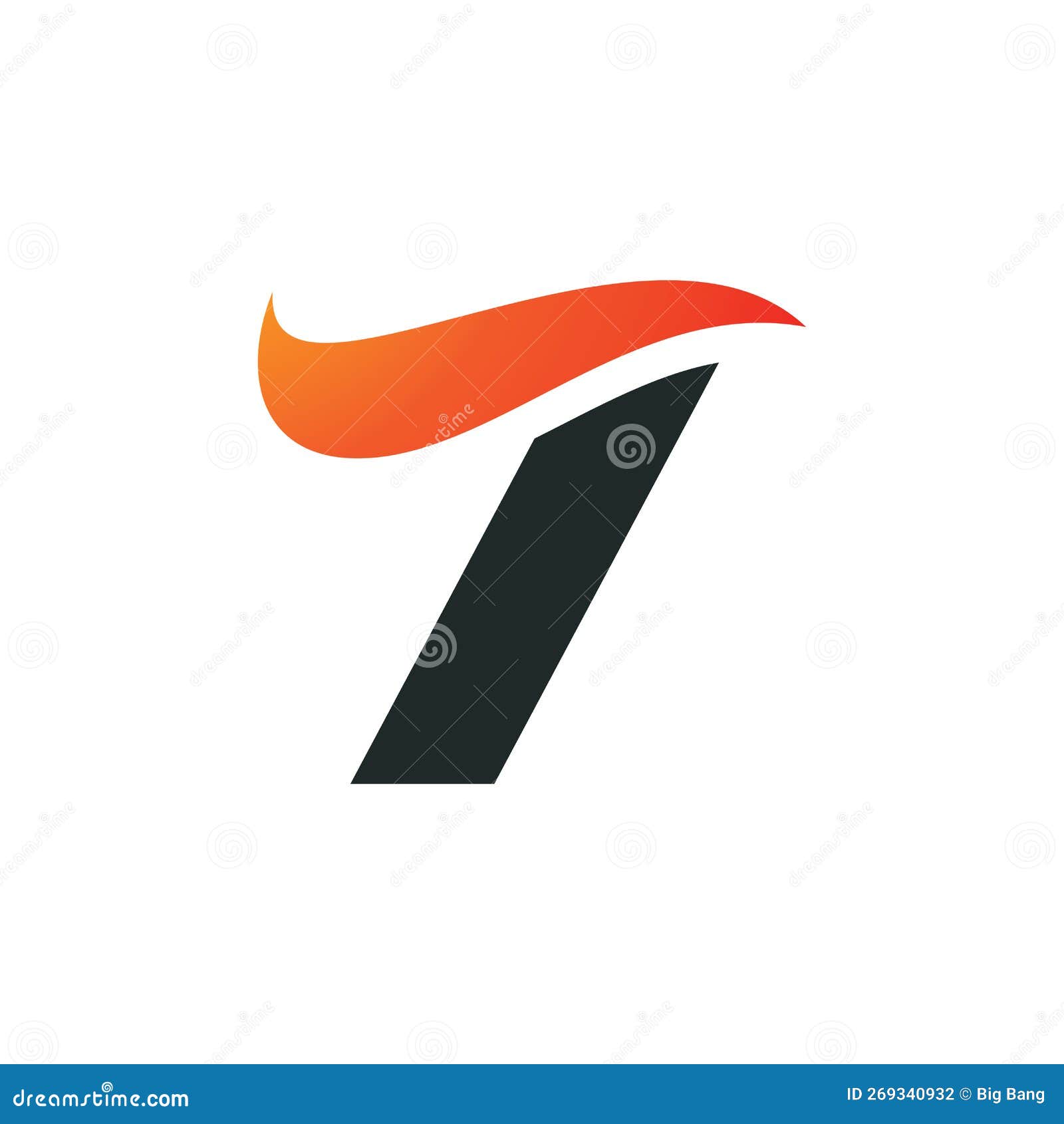 Number 7 Logo Icon Design Template Stock Vector - Illustration of creative, font: 269340932