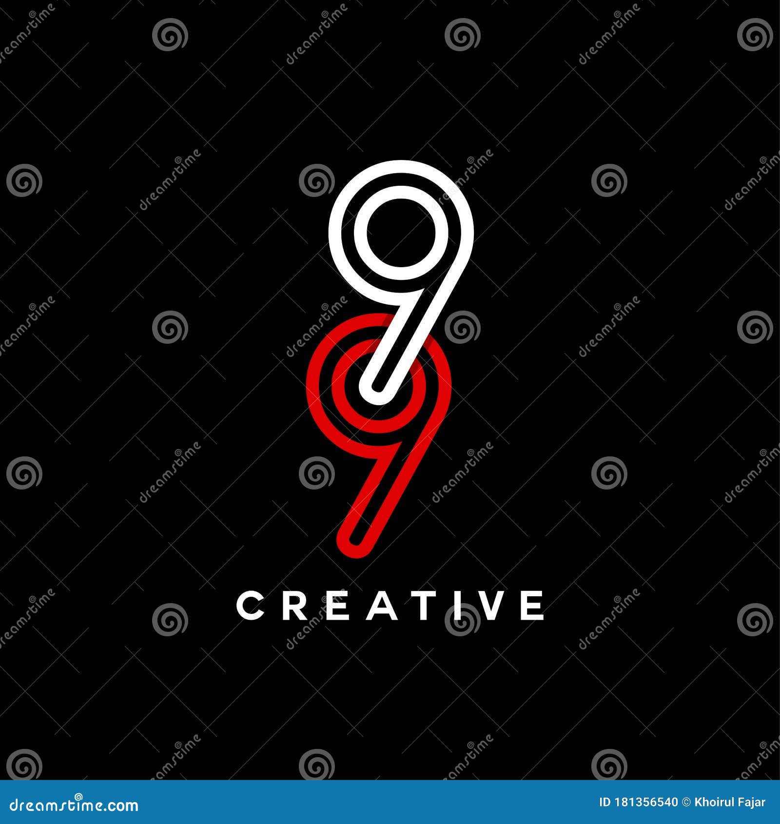 Number 99, Logo Icon Design Template Vector Stock Vector - Illustration ...