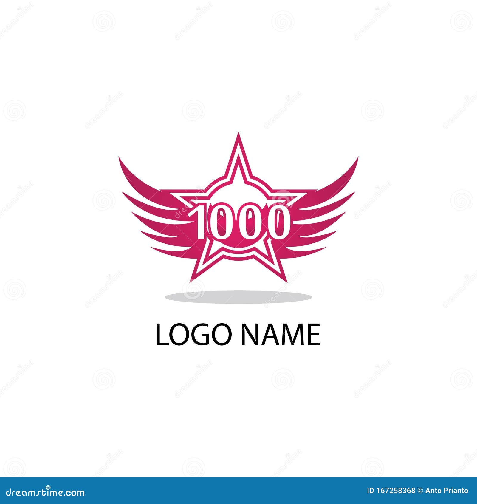 1000 Number Logo Symbol Illustration Design Stock Vector - Illustration ...