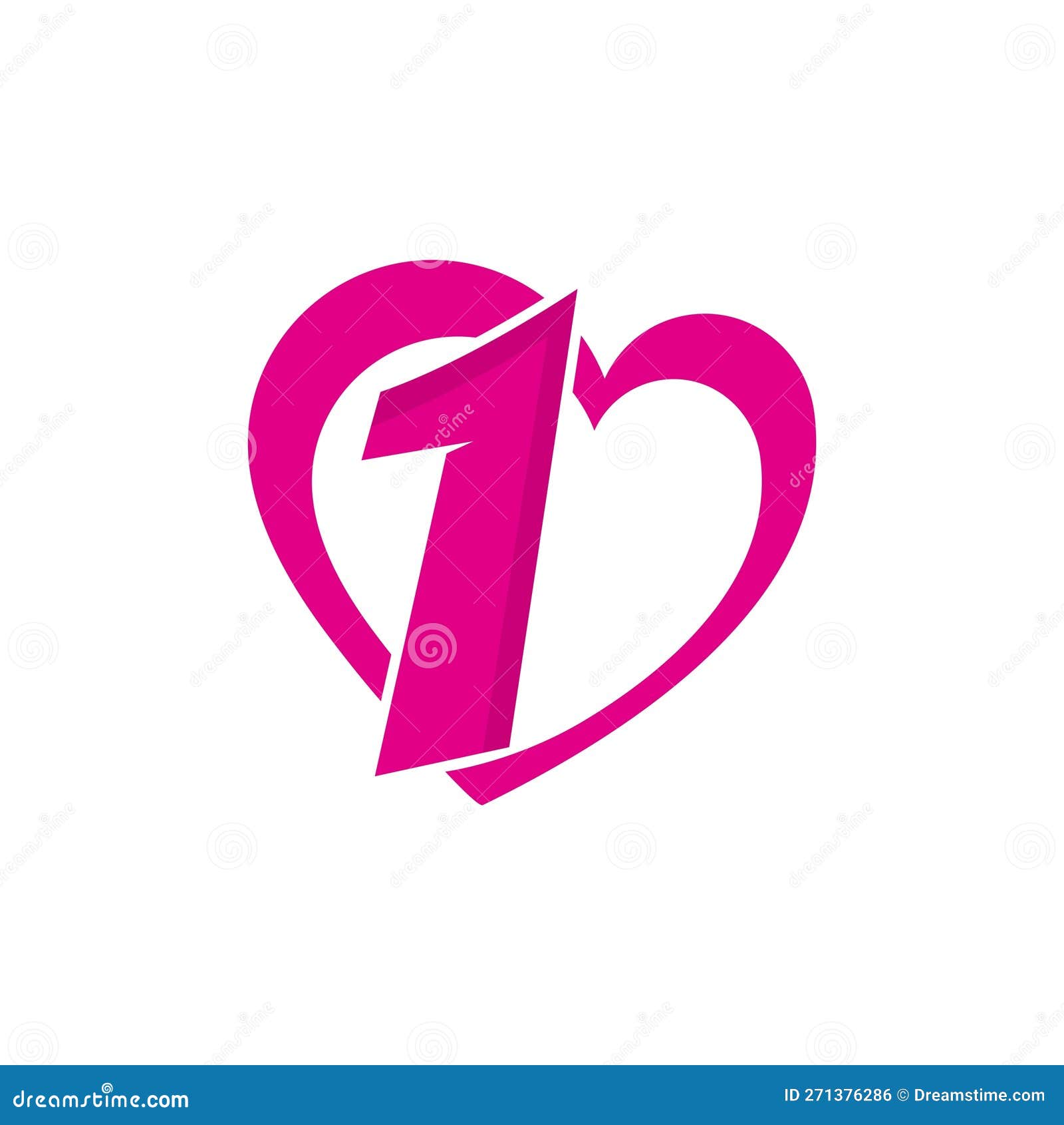 Number 1 Logo Vector Icon Simple Illustration Stock Vector ...