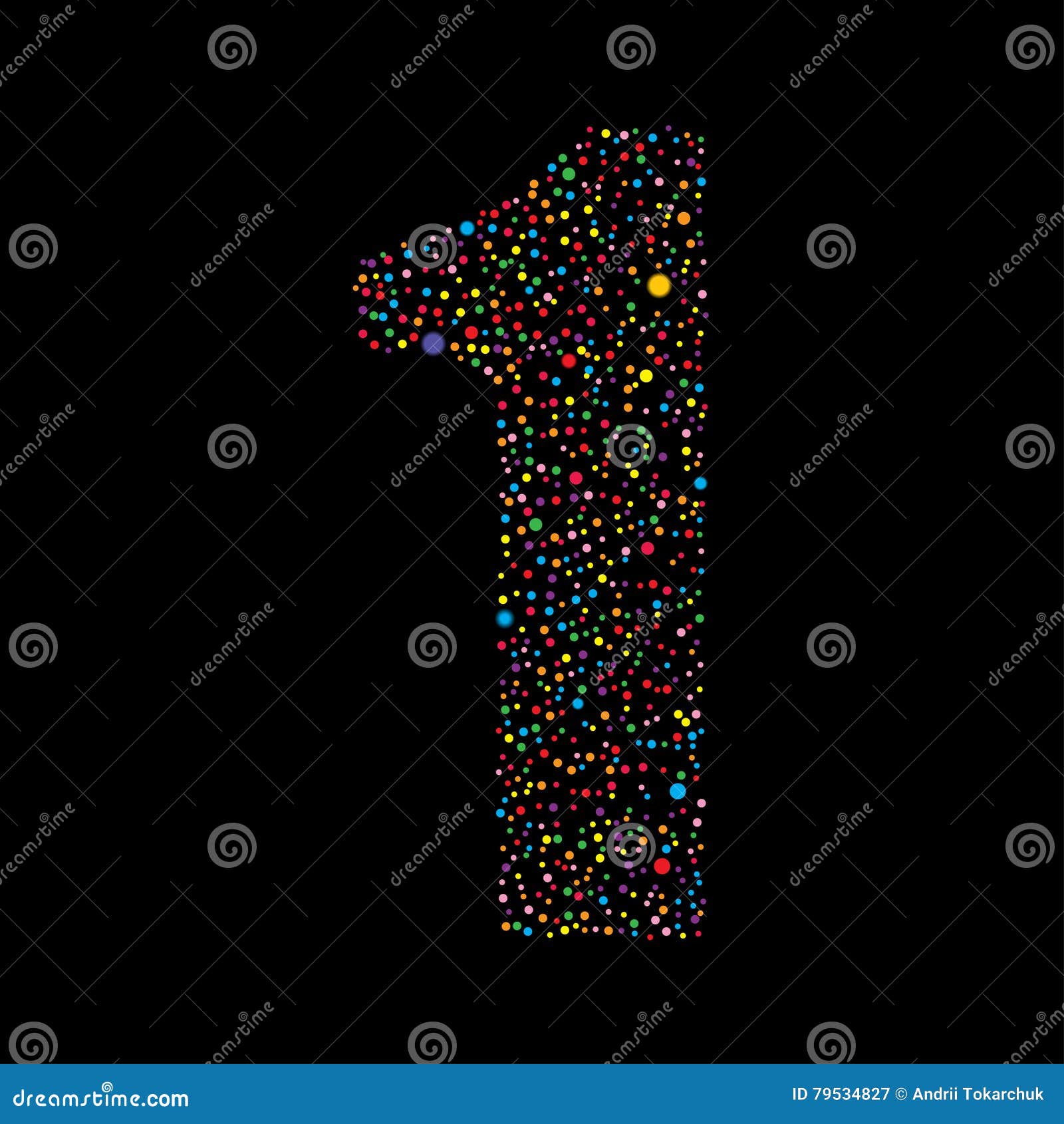 Number Logotype Vector Design. Stock Vector - Illustration of numeral ...