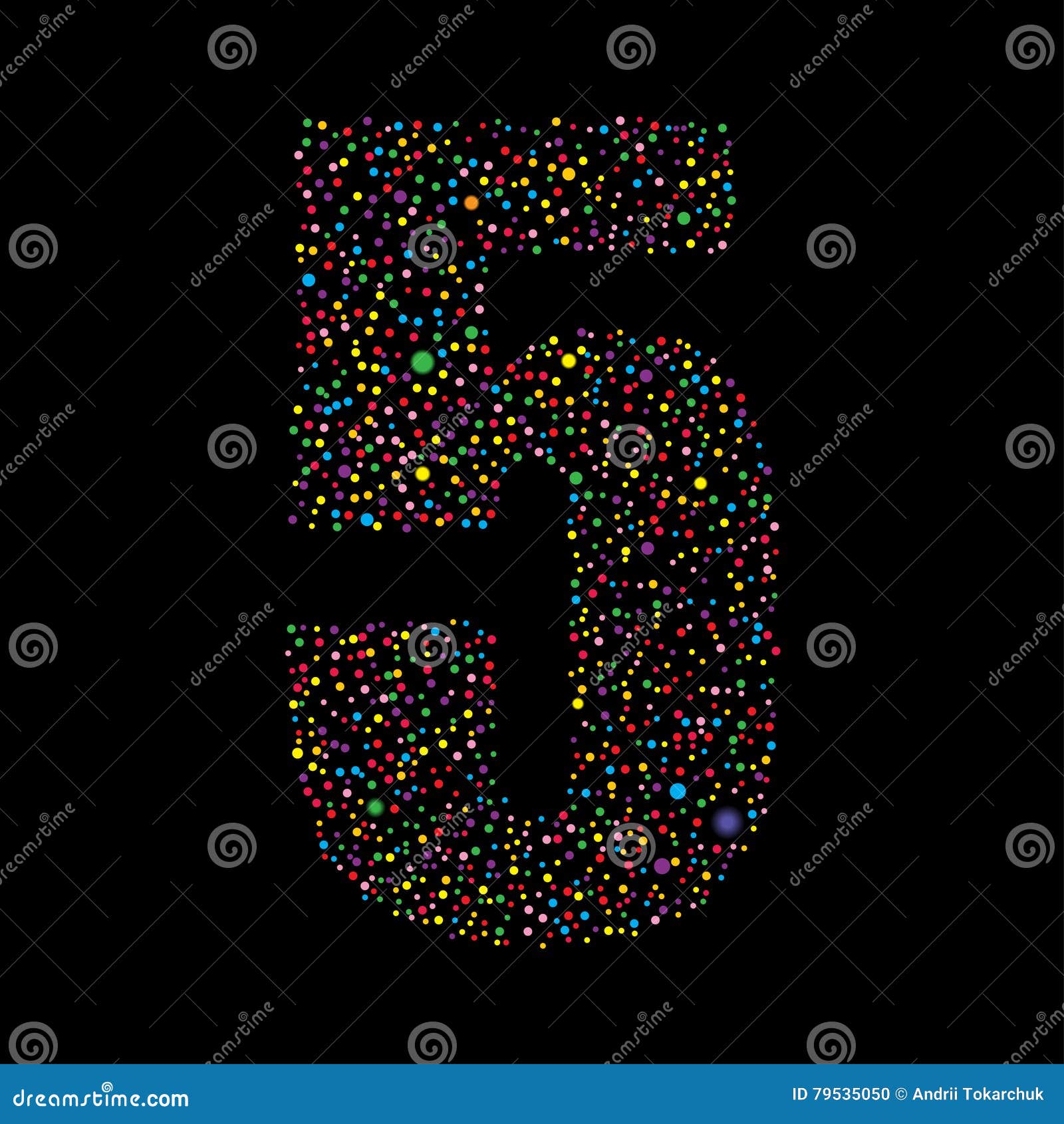 Number Logotype Vector Design. Stock Vector - Illustration of number ...