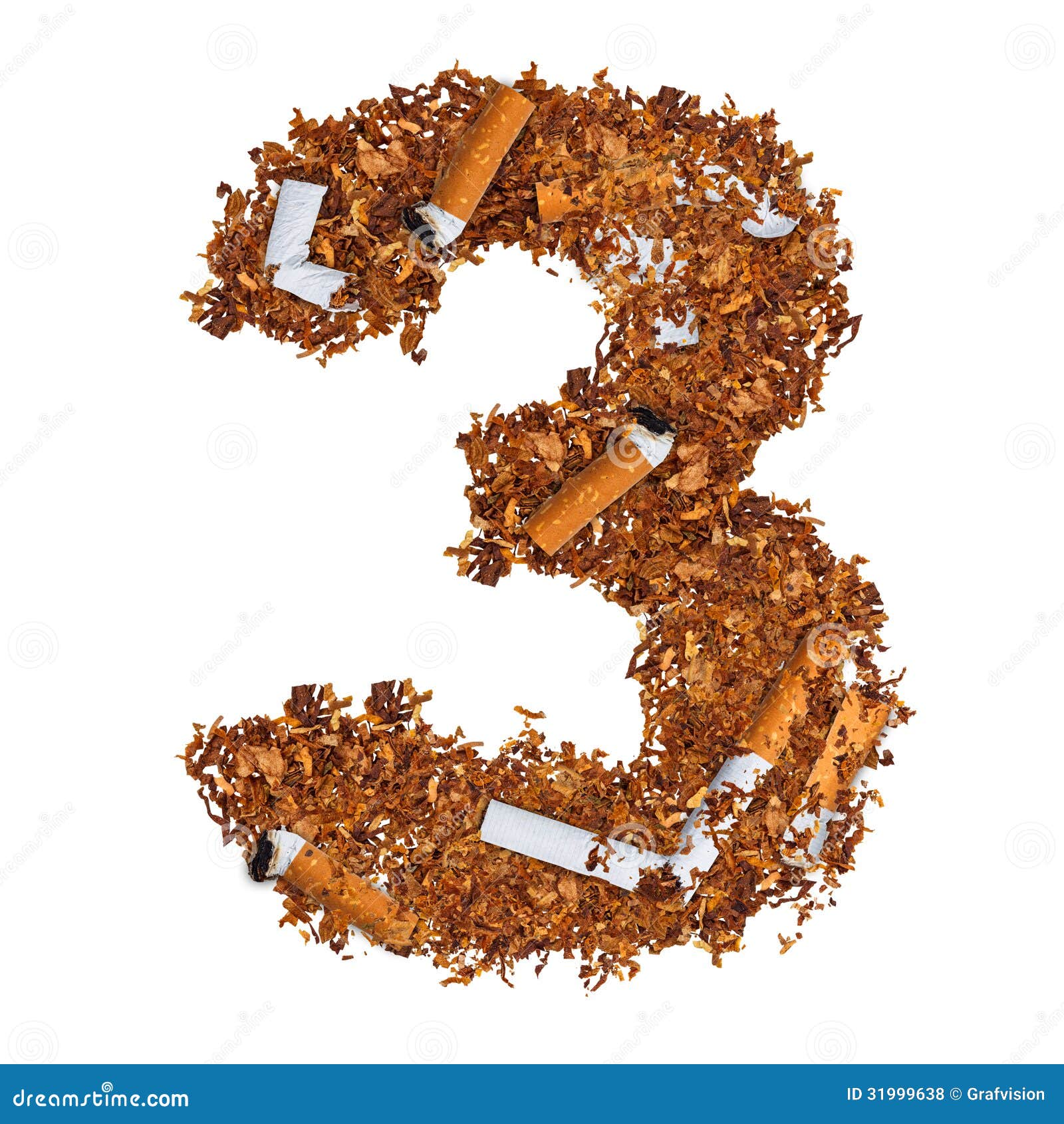 Number 3 stock photo. Image of font, stub, addiction - 31999638