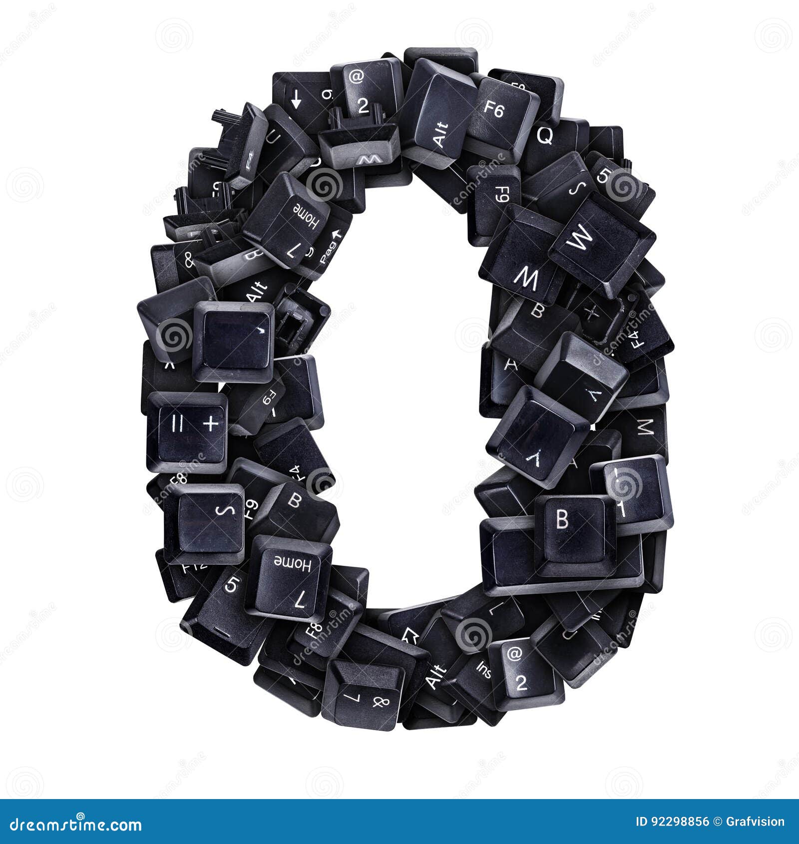 Number 3 Key On Keyboard Icon. Linear Vector Illustration From Computer ...