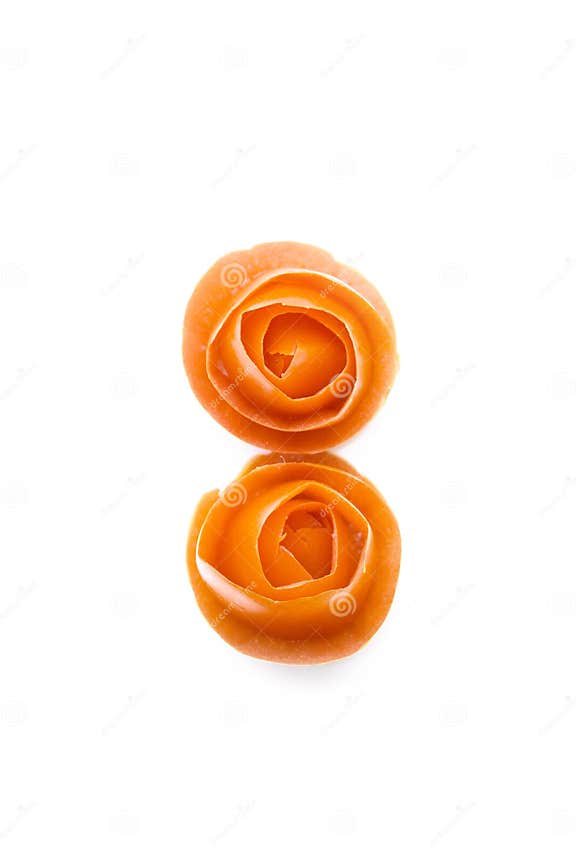 Number 8 Made of Tomato Roses Orange Stock Image - Image of holydays ...