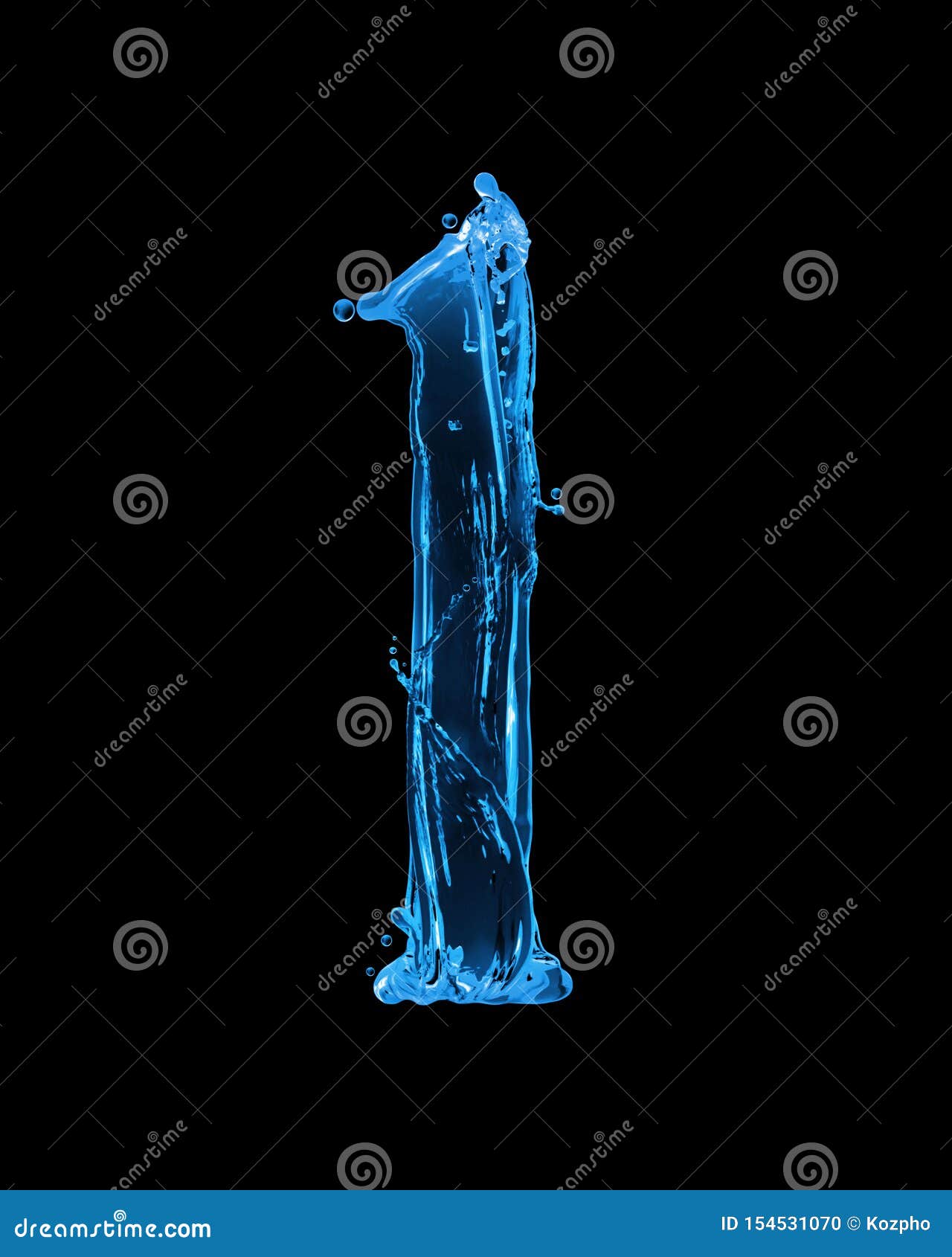 Splashes Of Black Paint Of Various Intensity Viewed As Dark Cat ...