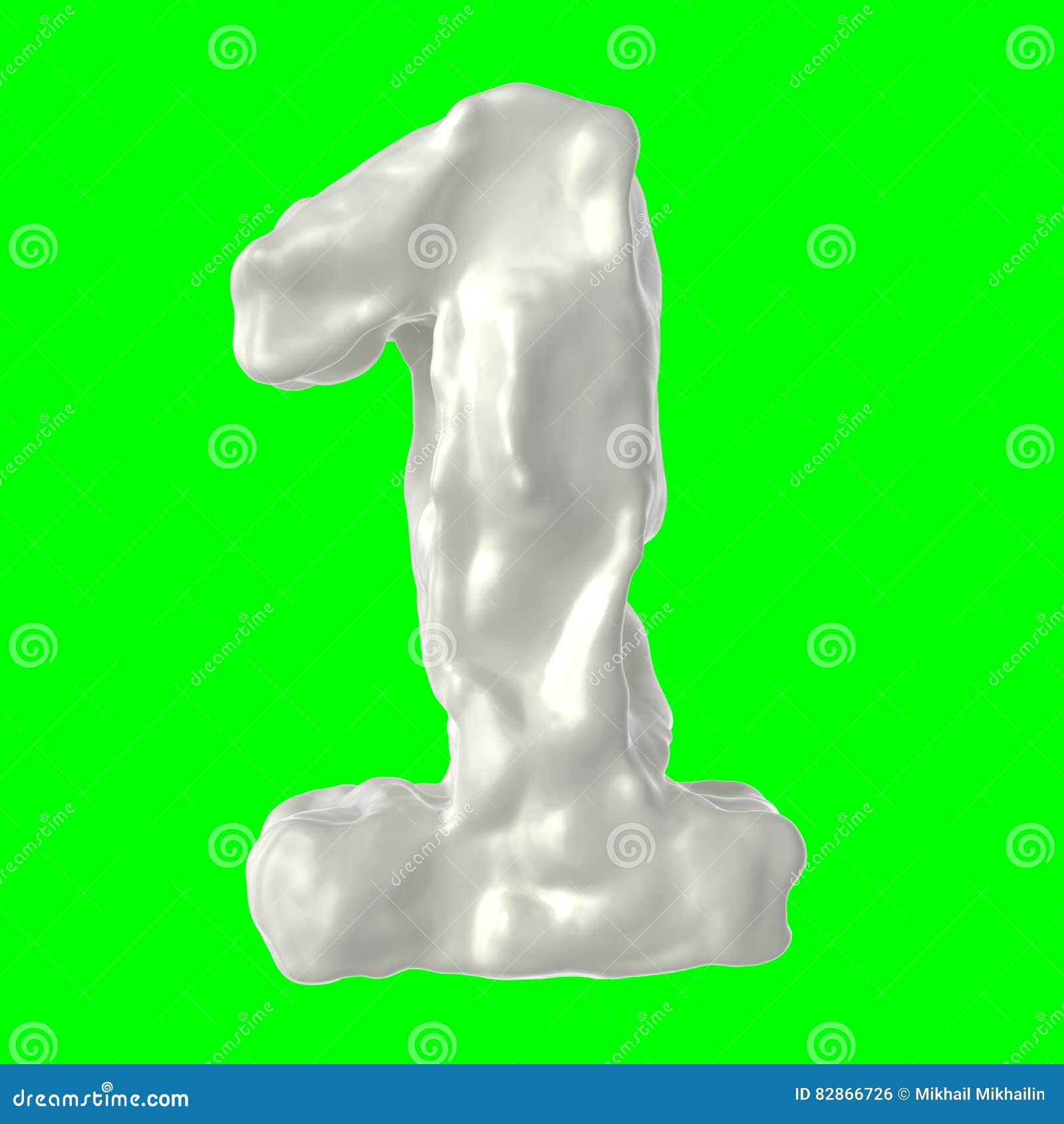 Number 1 milk stock illustration. Illustration of liquid - 82866726