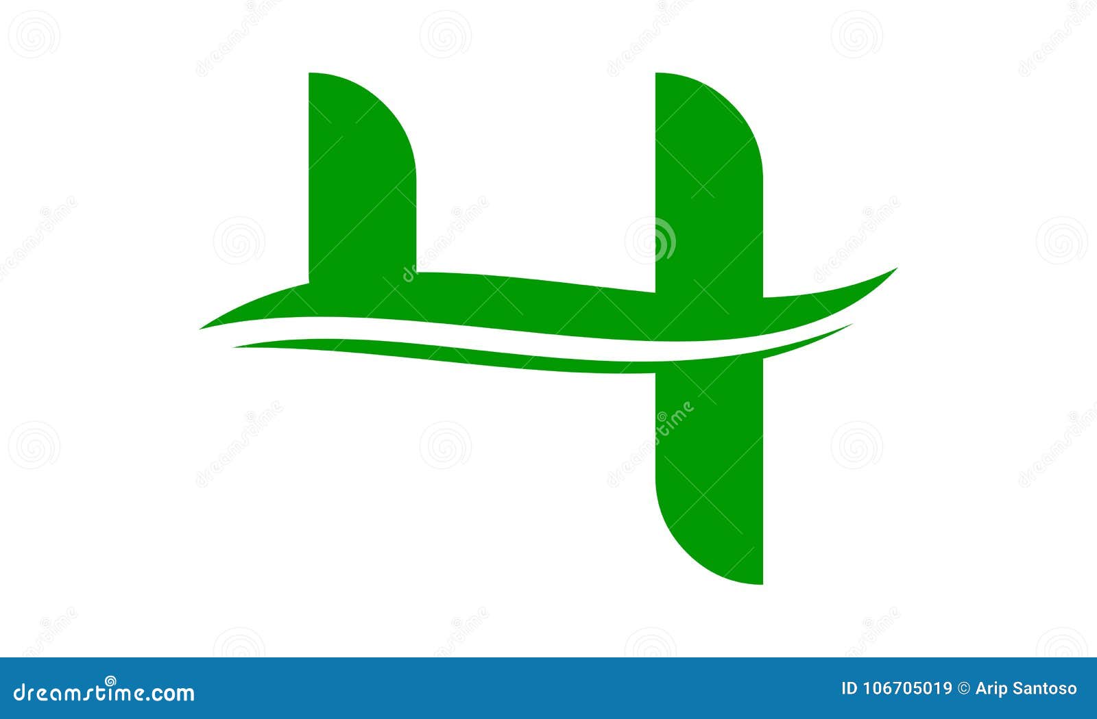 Number 4 Modern Logo Design Template Stock Vector - Illustration of ...