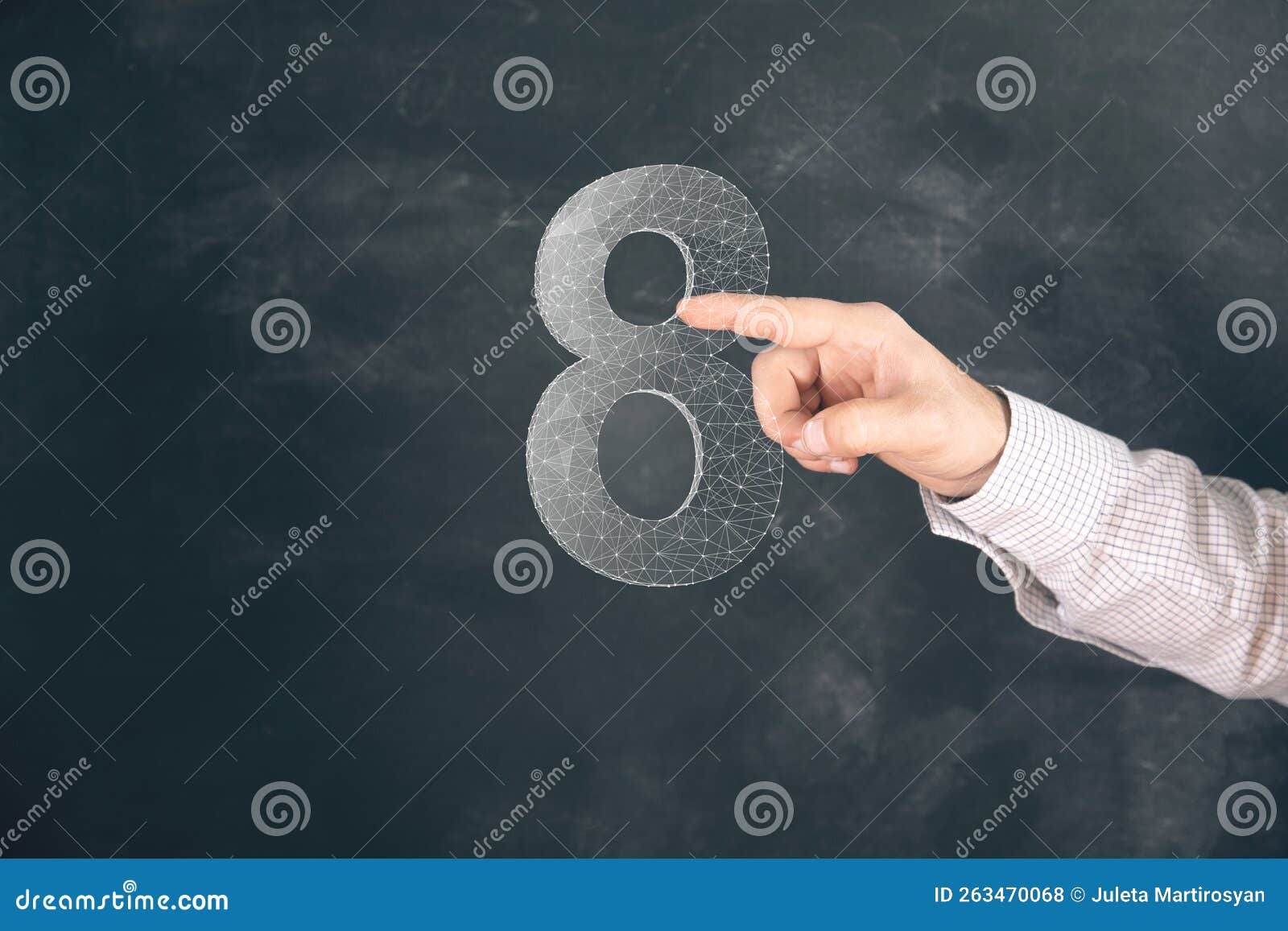 Number 8 from the net stock photo. Image of font, concept - 263470068