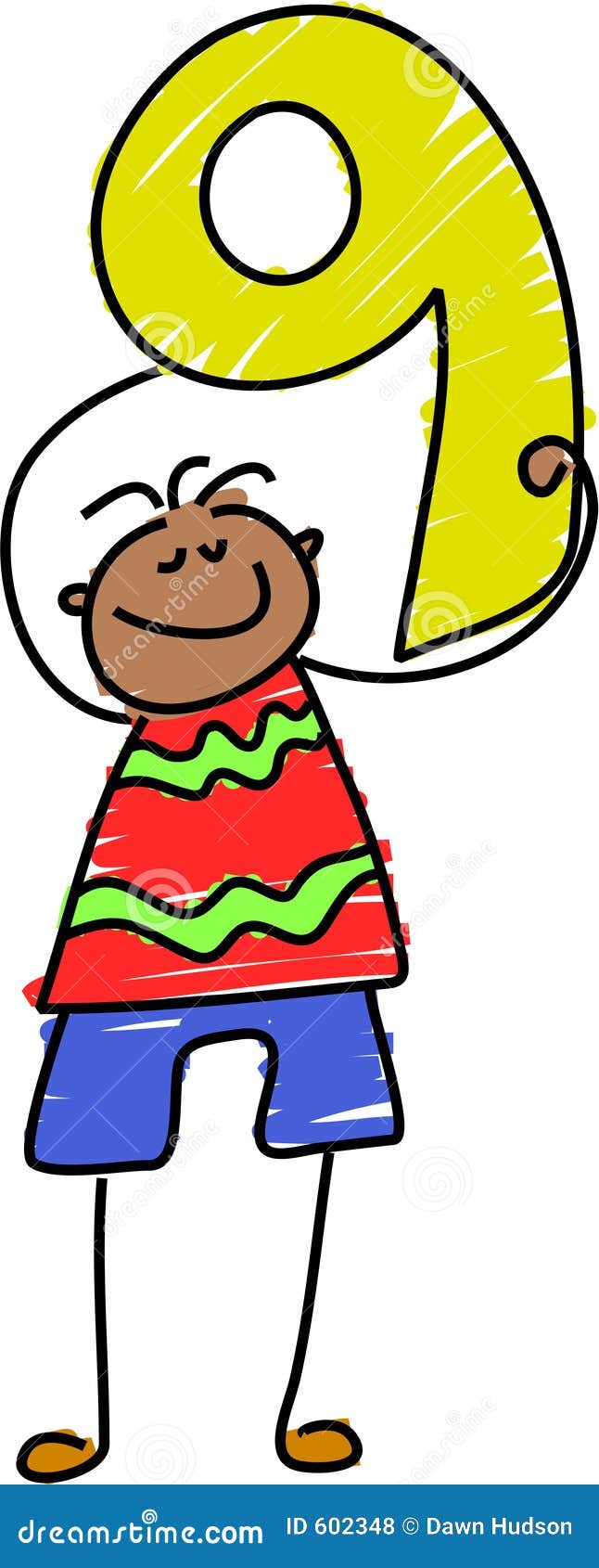 Number Nine Stock Photography | CartoonDealer.com #602348