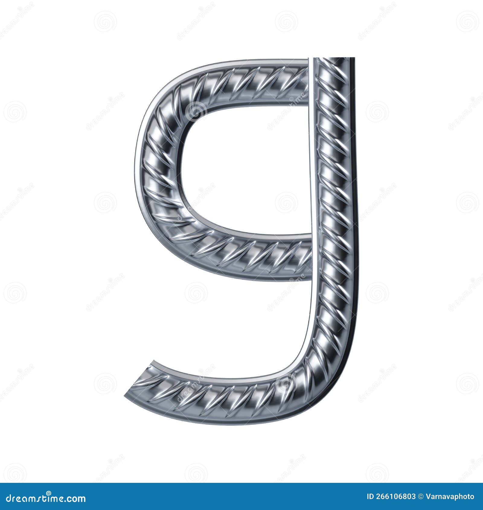 Number Nine. Font from Construction Rebar Stock Illustration ...