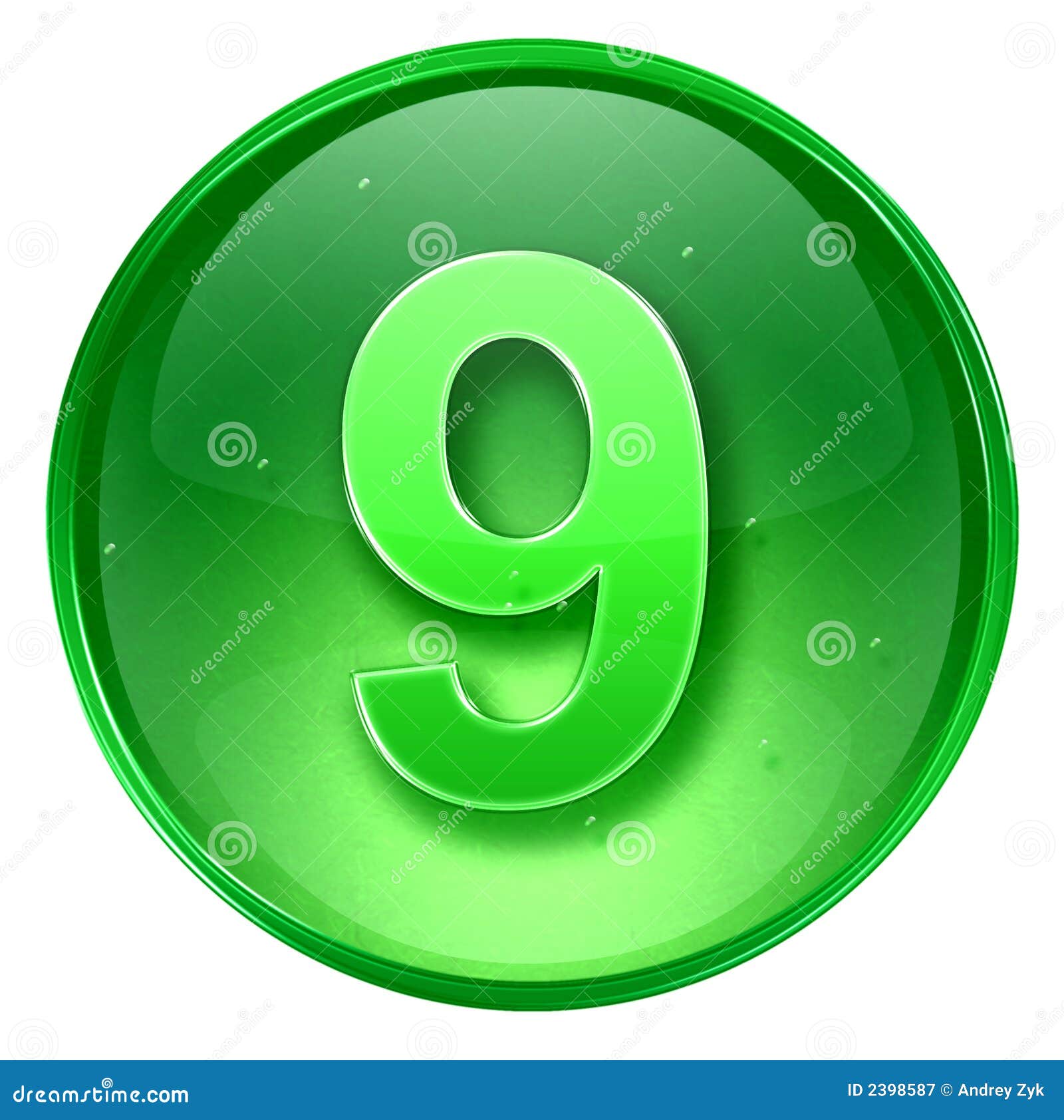 Number Nine Icon. Picture Image: 2398587