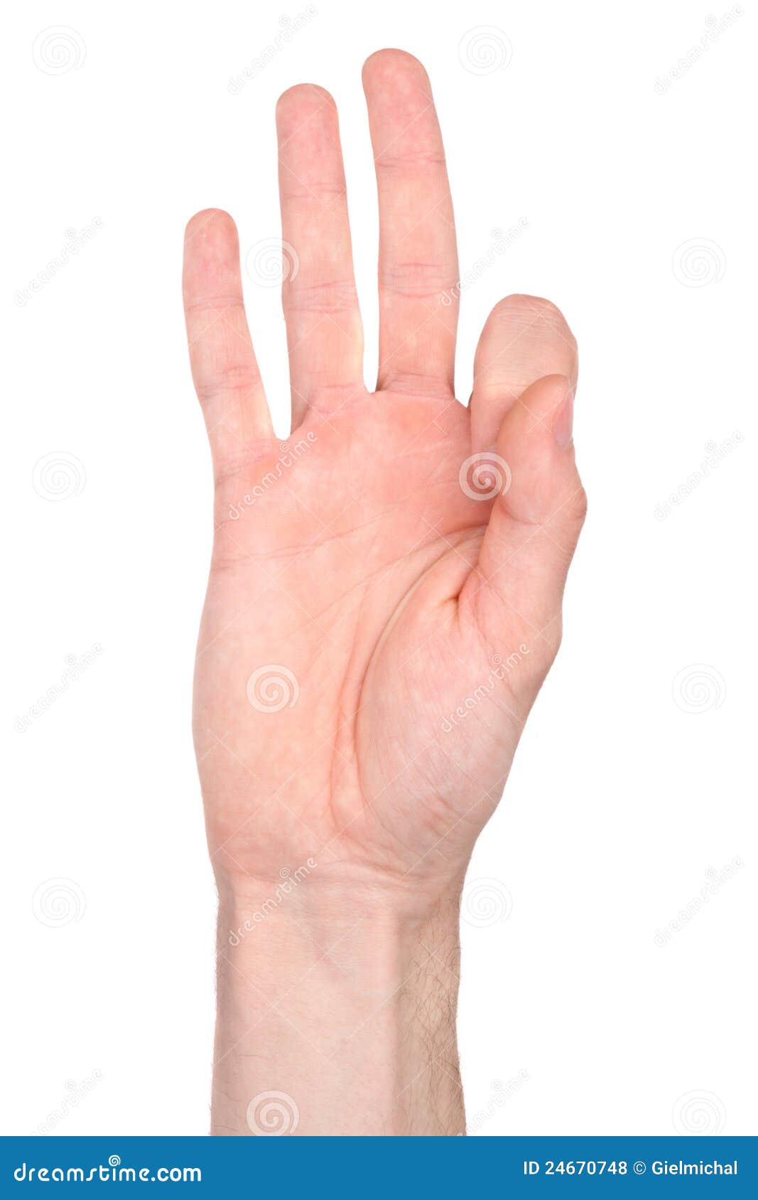 Number Nine in Sign Language Stock Photo - Image of finger, counting ...