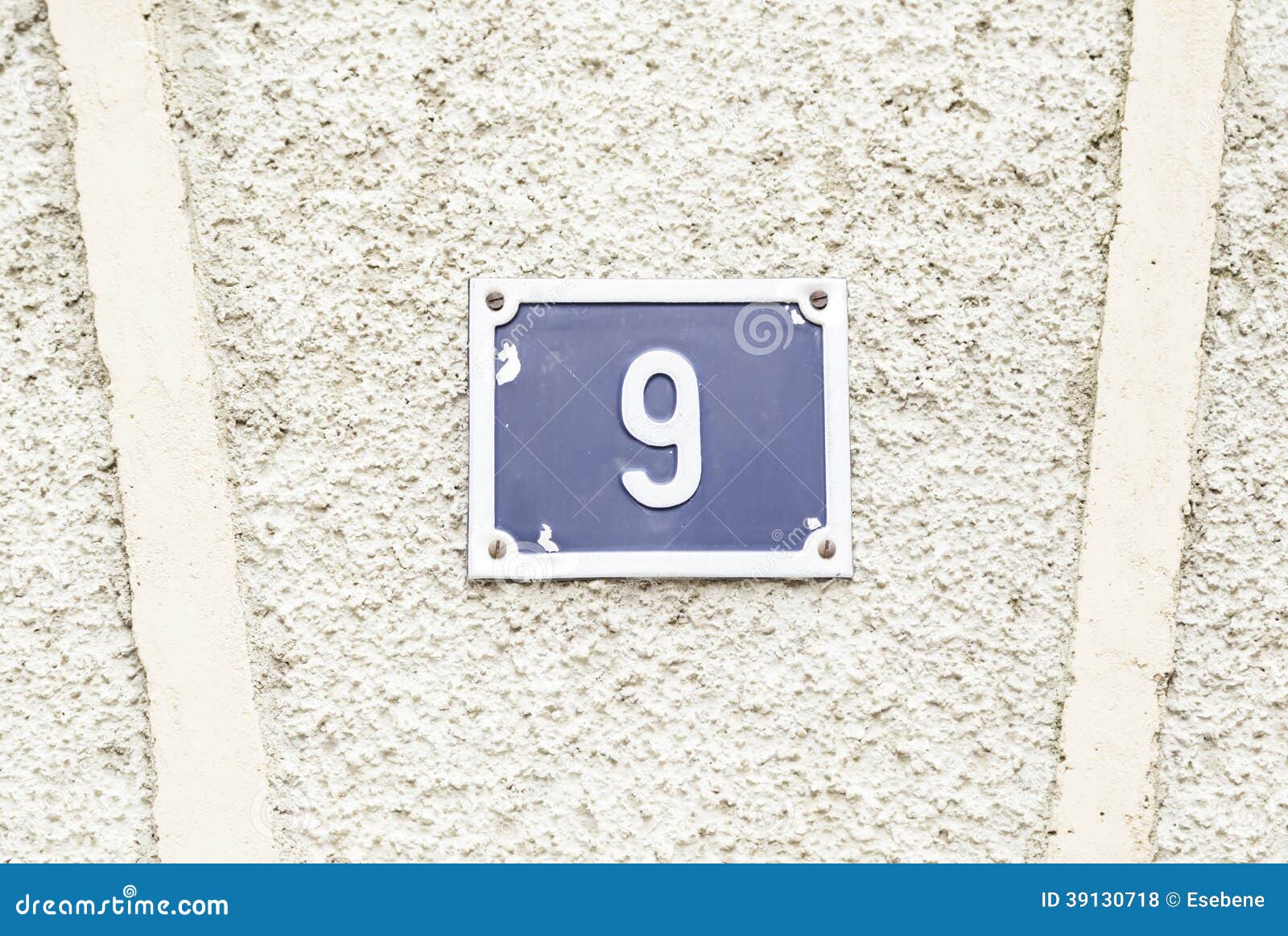 Number Nine Label Stock Photography | CartoonDealer.com #49848140