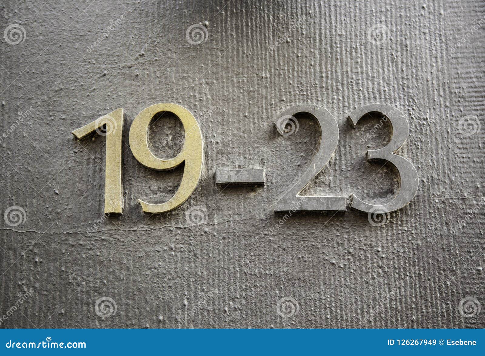 Number Nineteen Information Stock Image - Image of design, home: 126267949