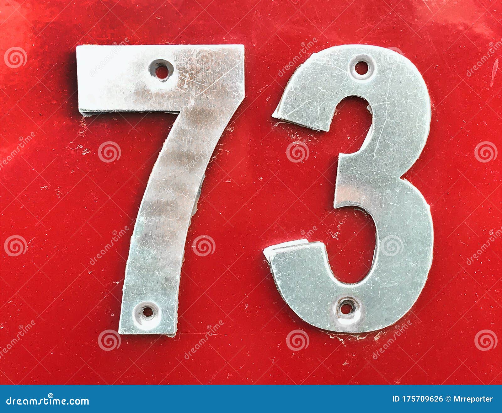 Number 73 stock photo. Image of number, figure, retro - 175709626