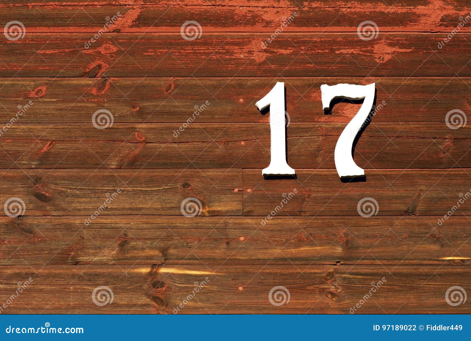 Number 17 stock photo. Image of white, wood, horizontal - 97189022