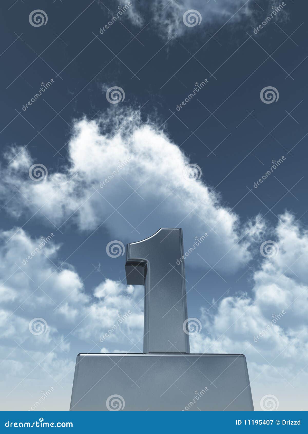 Number one stock illustration. Illustration of type, math - 11195407