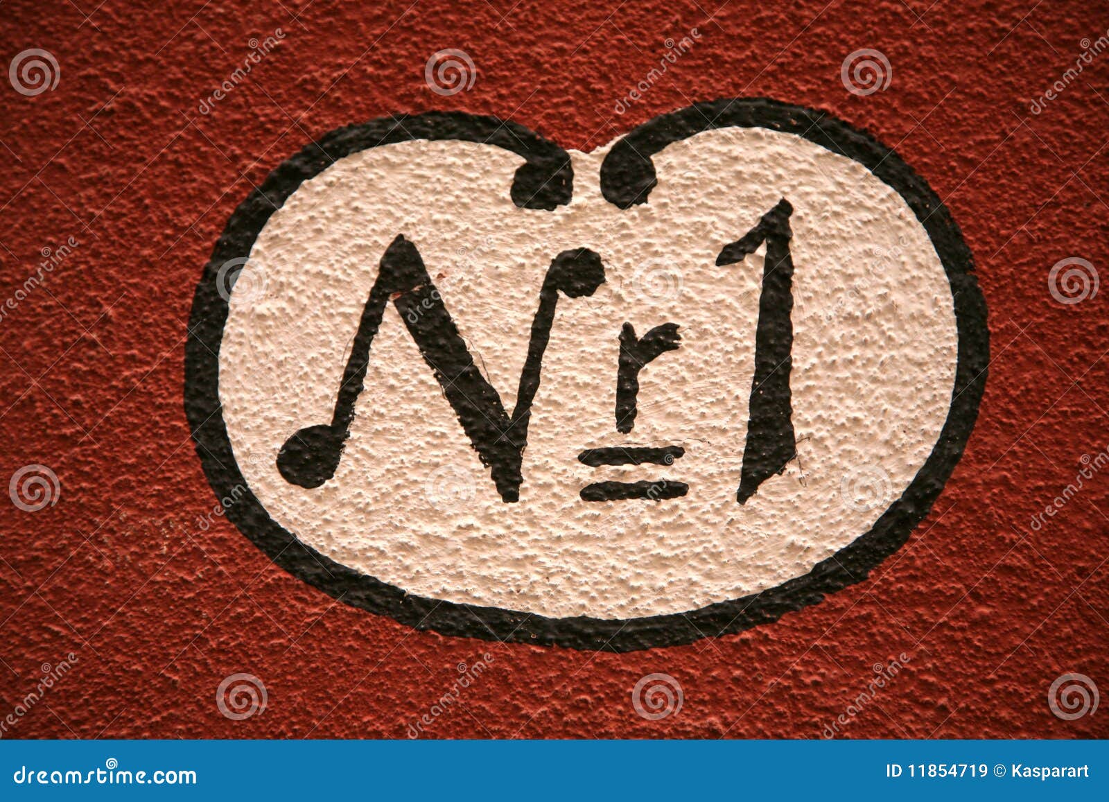 Number one stock image. Image of symbol, plaster, house - 11854719