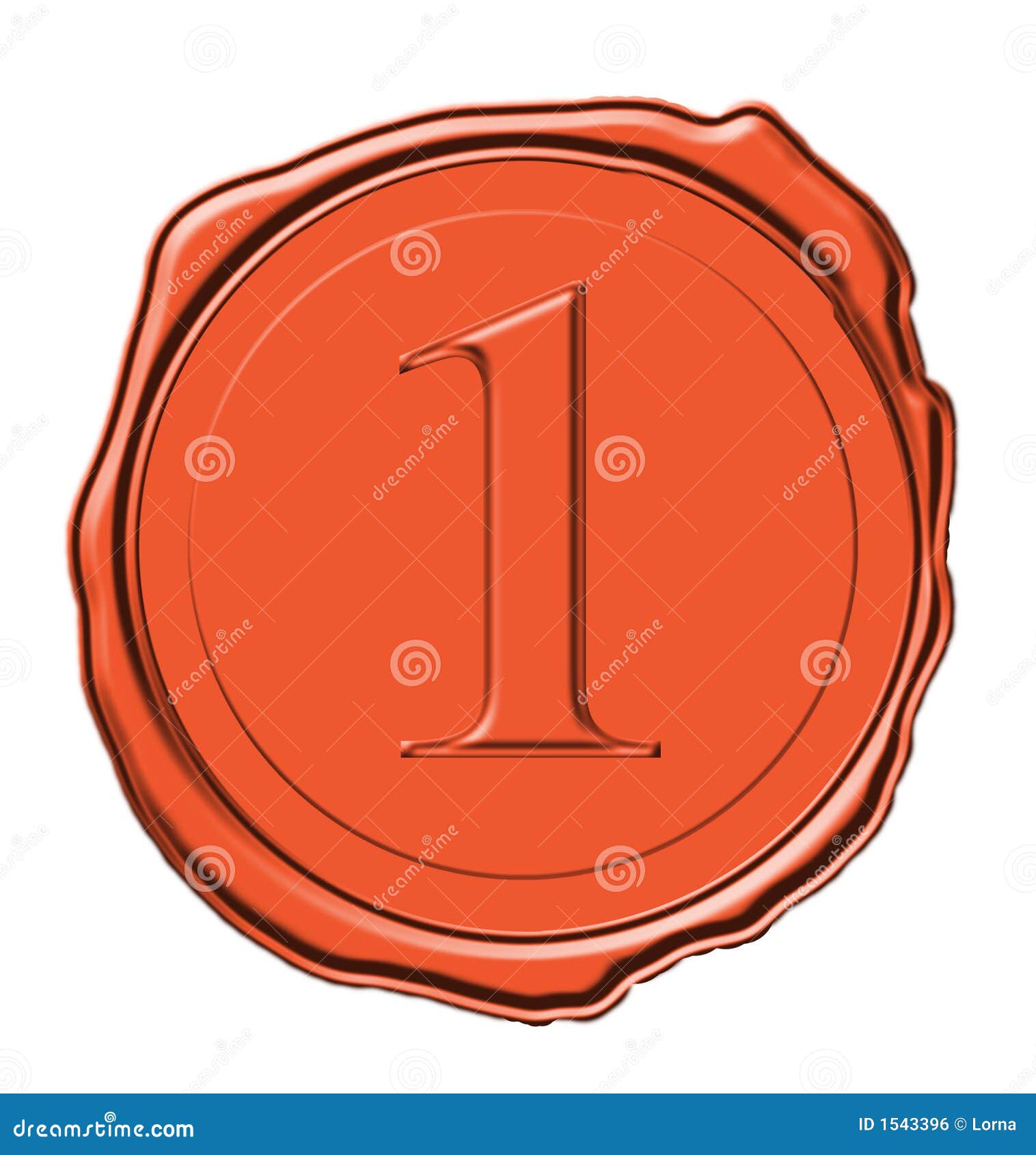 Number one stock illustration. Illustration of standard - 1543396