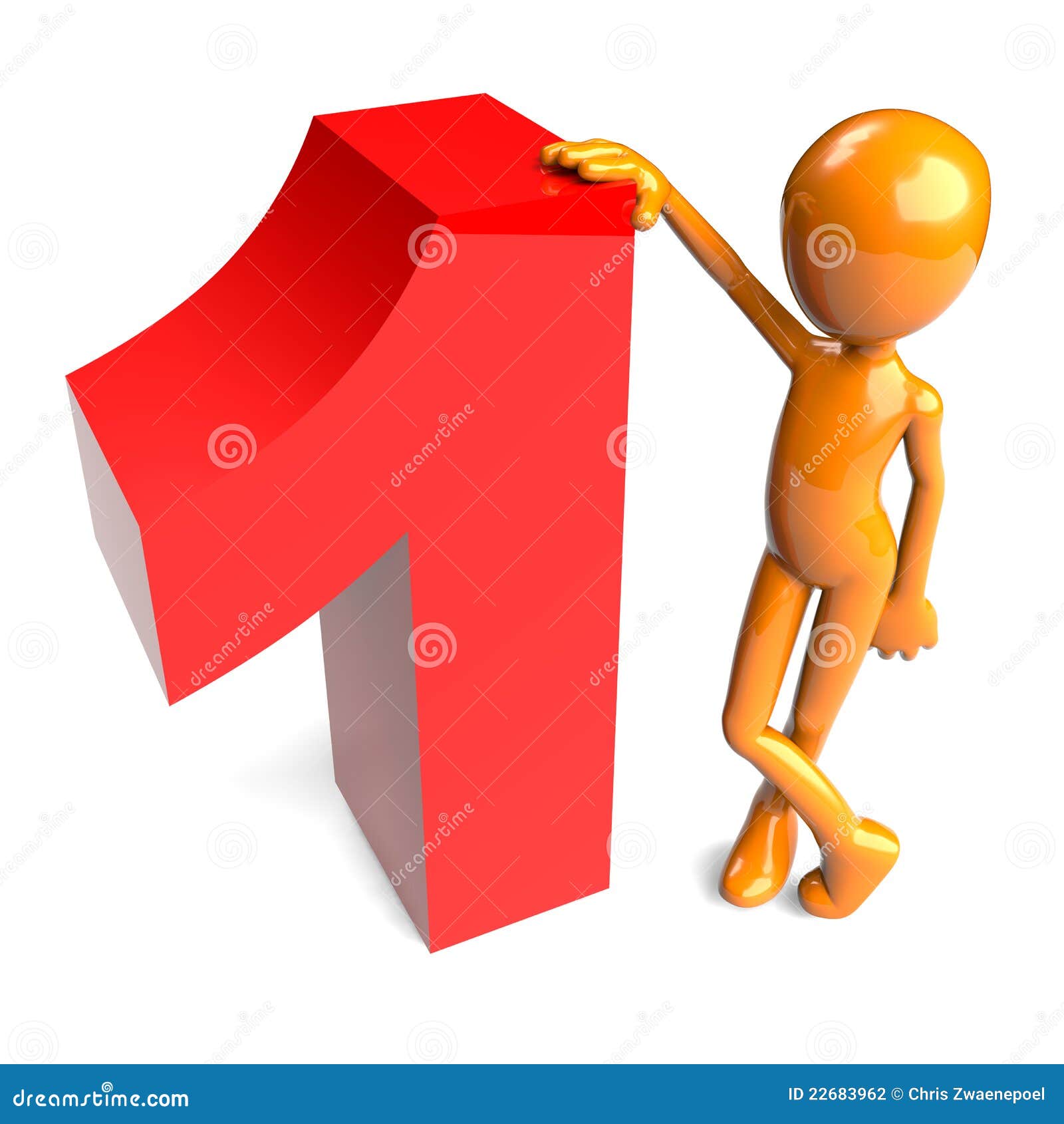 Number one stock illustration. Illustration of isolated - 22683962