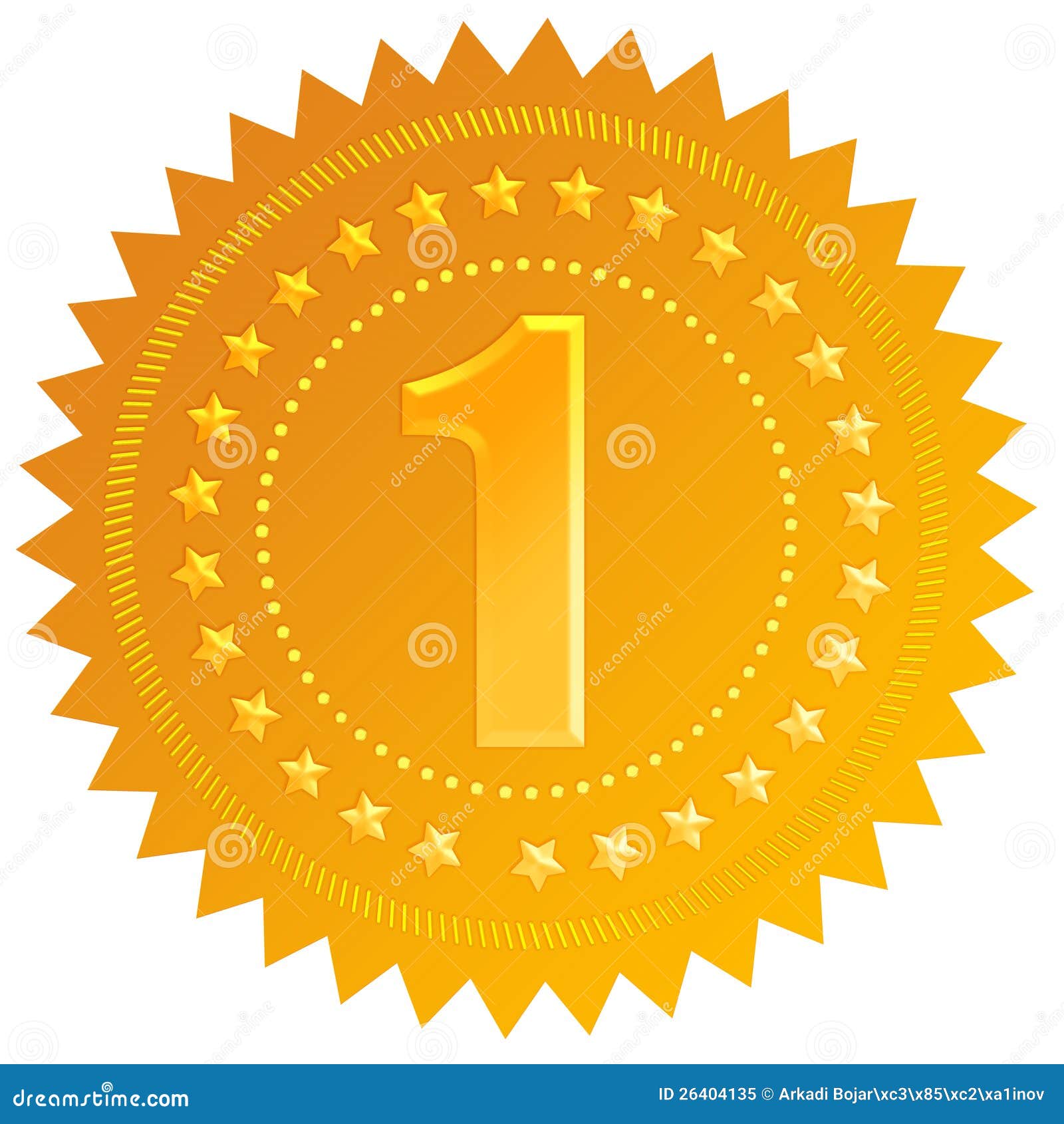 Number one stock illustration. Illustration of place - 26404135