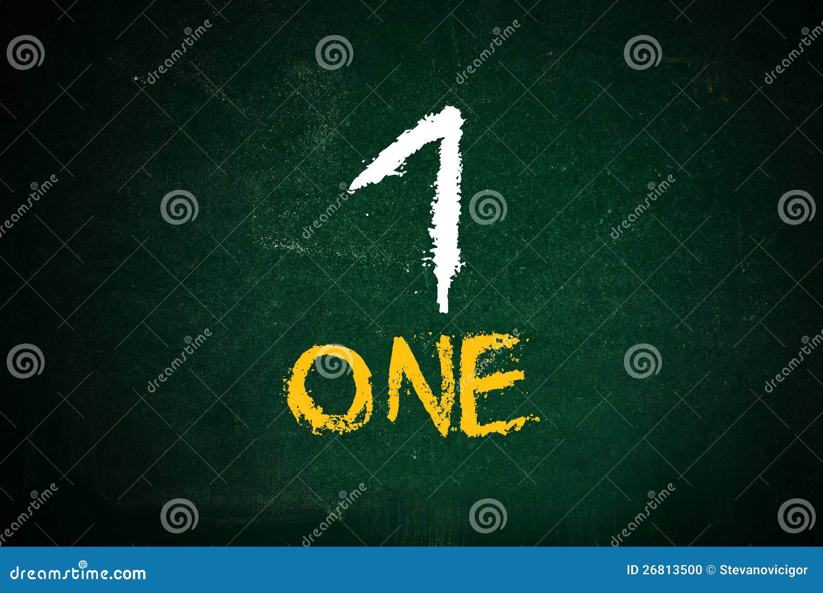 Number one stock photo. Image of classroom, text, figure - 26813500