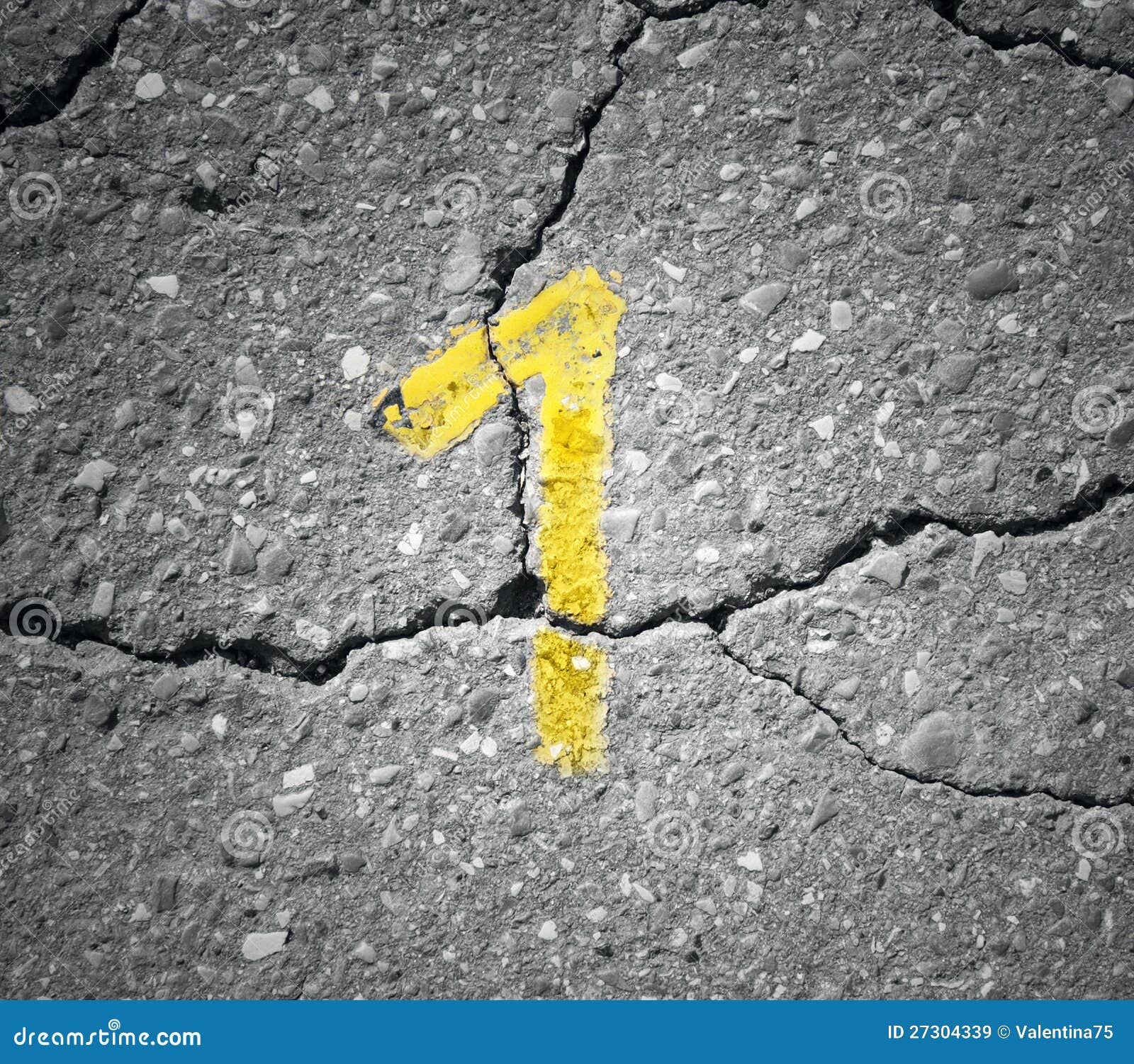 Number one stock image. Image of creep, painted, consumed - 27304339