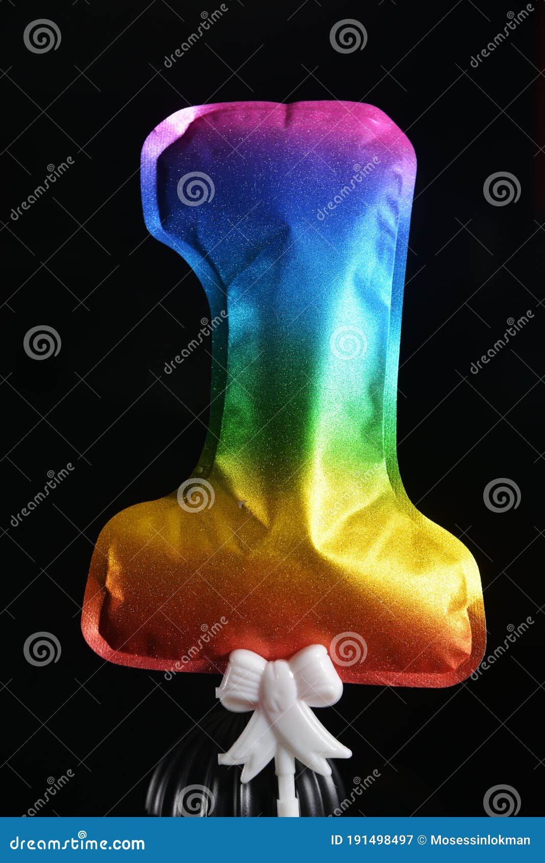 Number one air balloon stock image. Image of design - 191498497