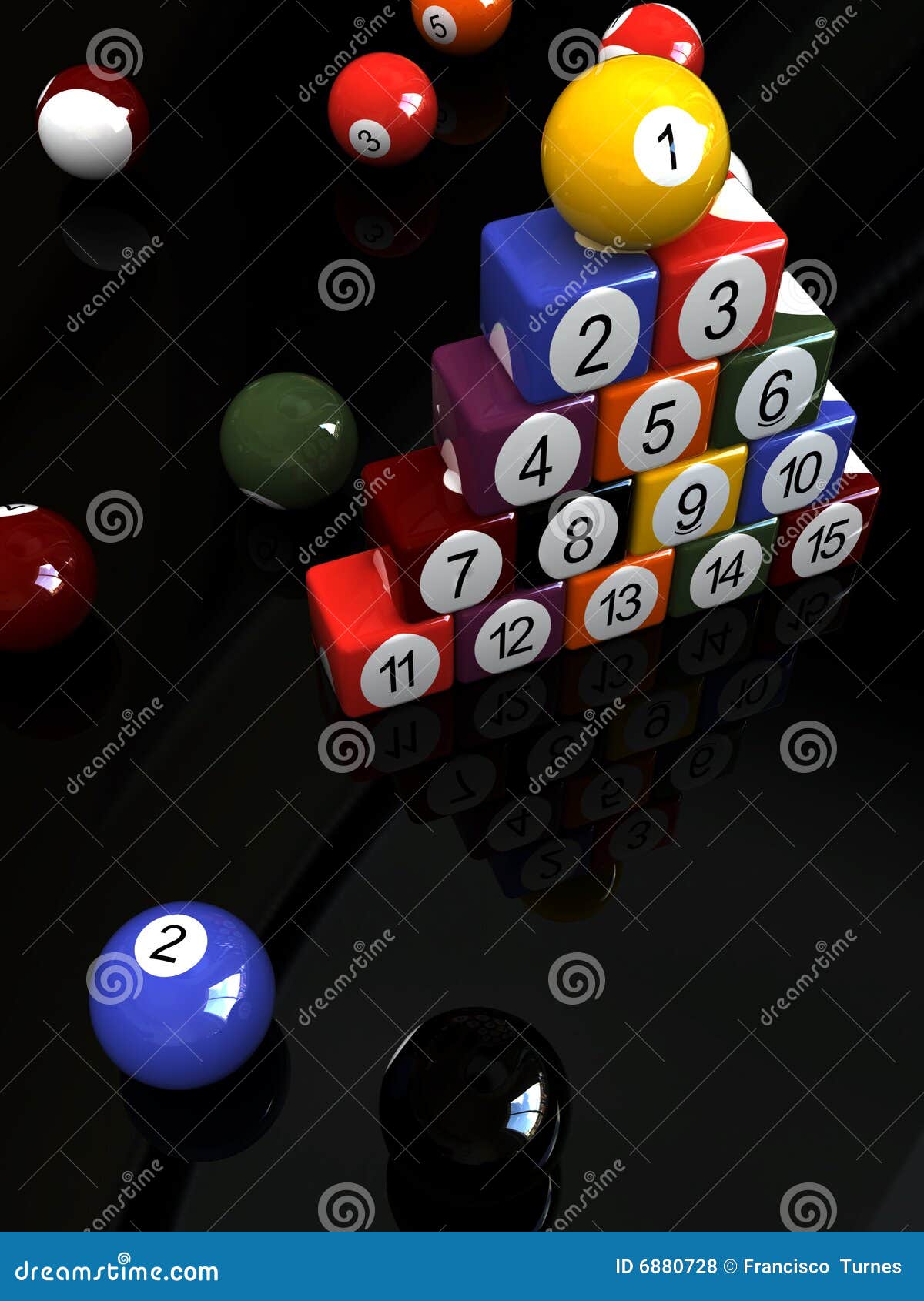 Number One ball stock photo. Image of construction, orange - 6880728