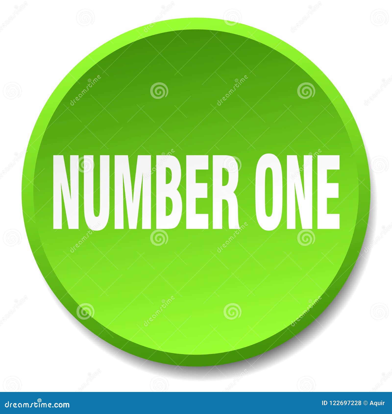 Number one button stock vector. Illustration of graphic - 122697228