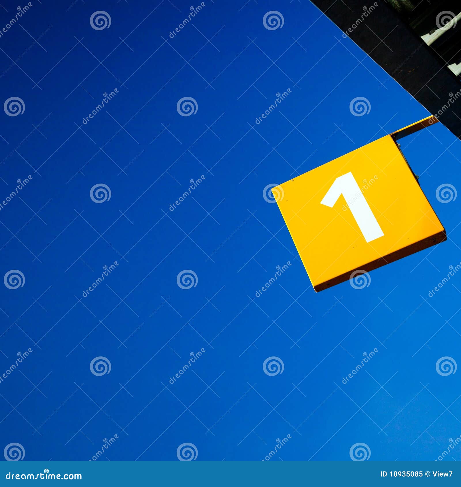 Number one flag or sign stock image. Image of looking - 10935085