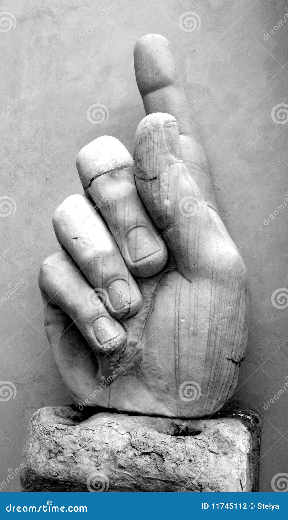 A Giant Hand Holding A Tiny Businessman Near A Box Full Of Three Other ...