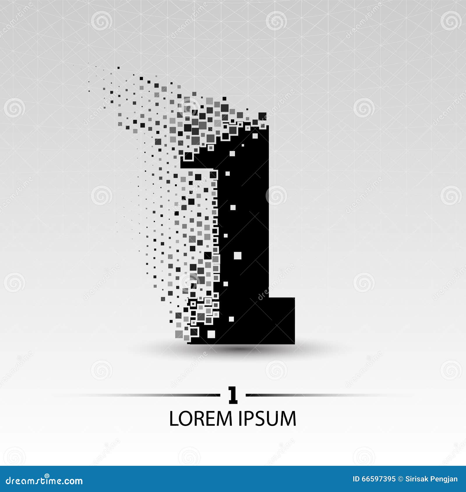 Number one logo design stock illustration. Illustration of silhouette ...