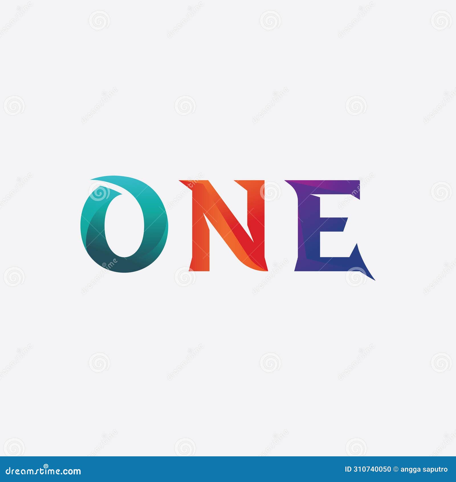 Number One Logo and Vector Number Design Stock Images Illustration ...