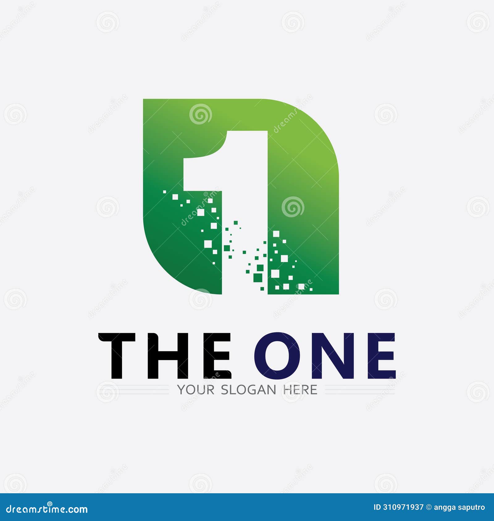 Number One Logo and Vector Number Design Stock Images Illustration ...