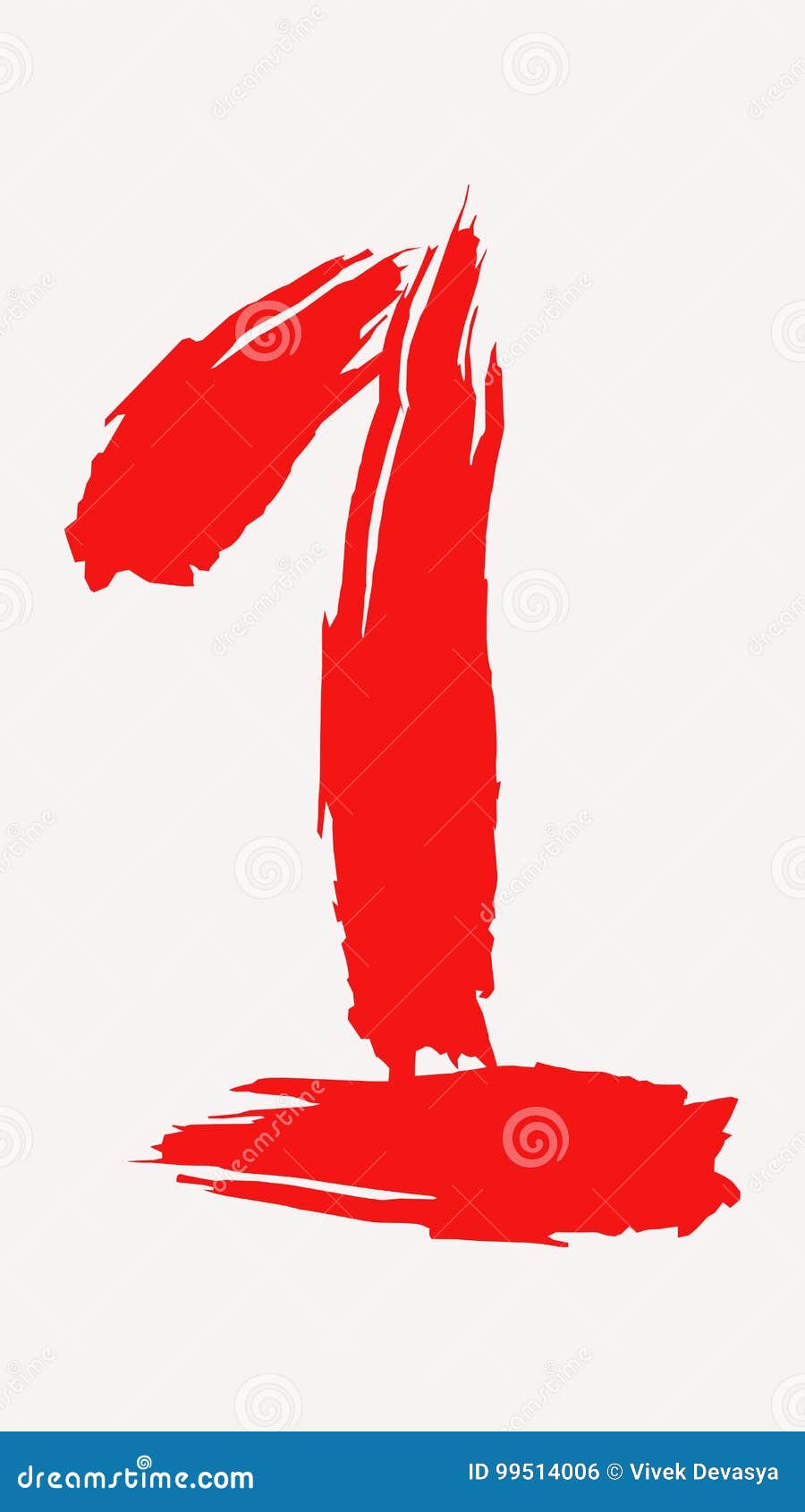 One stock illustration. Illustration of number, english - 99514006