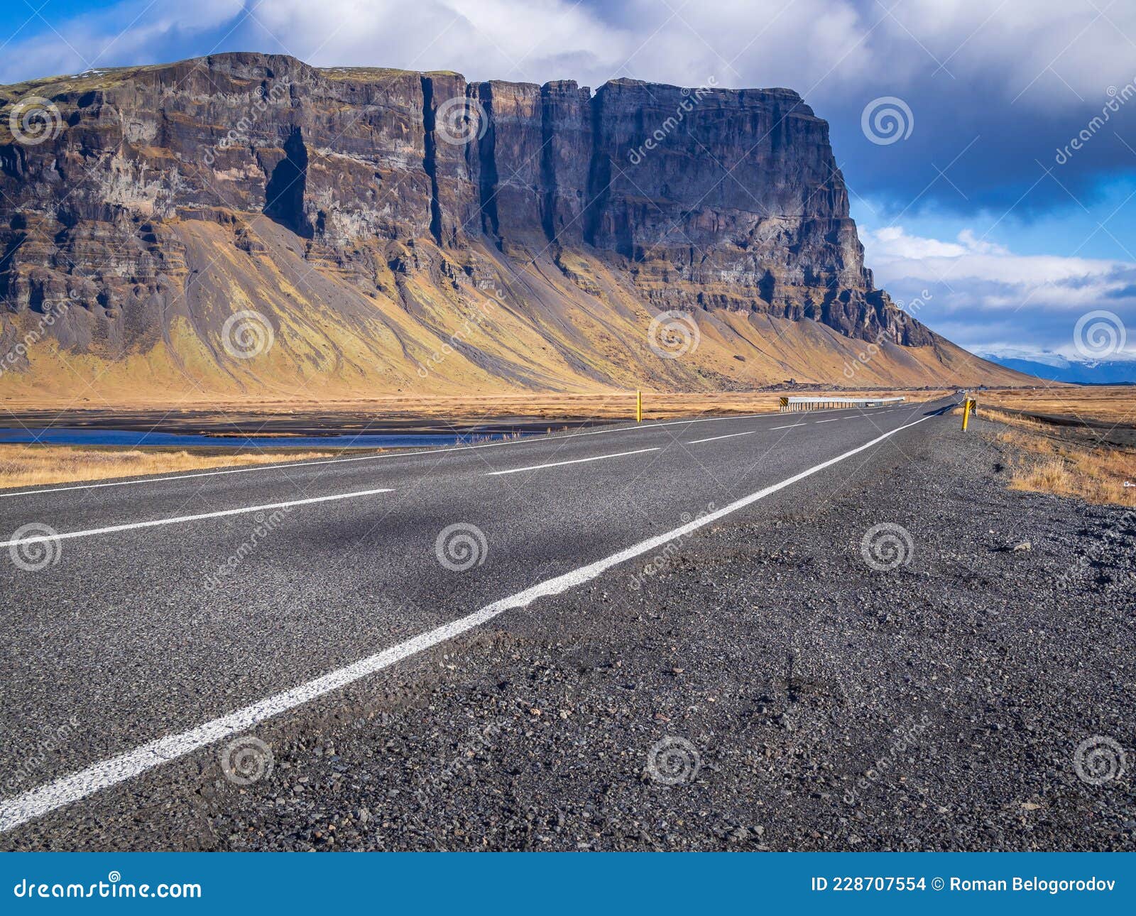 Number One Road Route One, Iceland Stock Photo - Image of ...